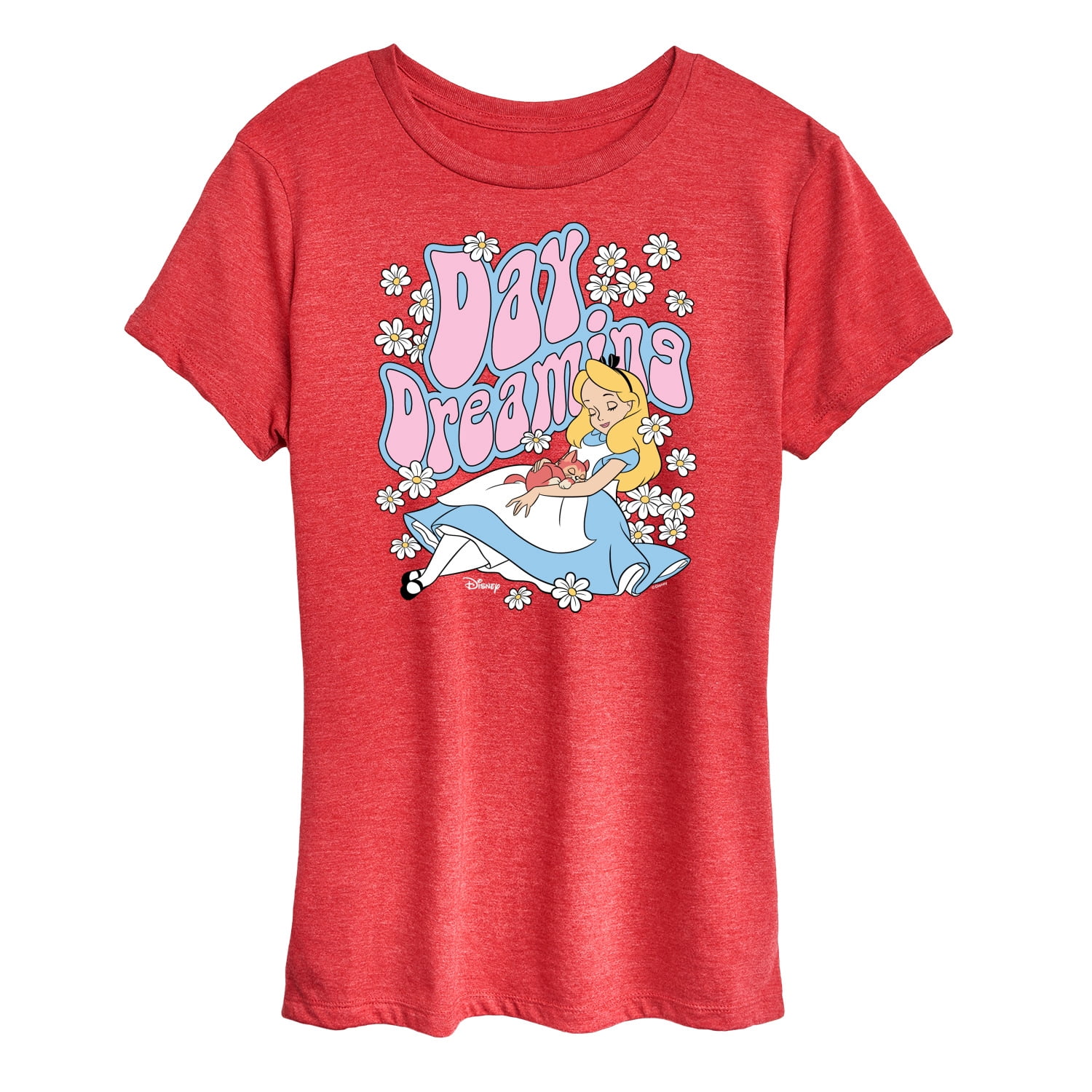 Disney - Alice in Wonderland - Day Dreaming - Women's Short Sleeve ...