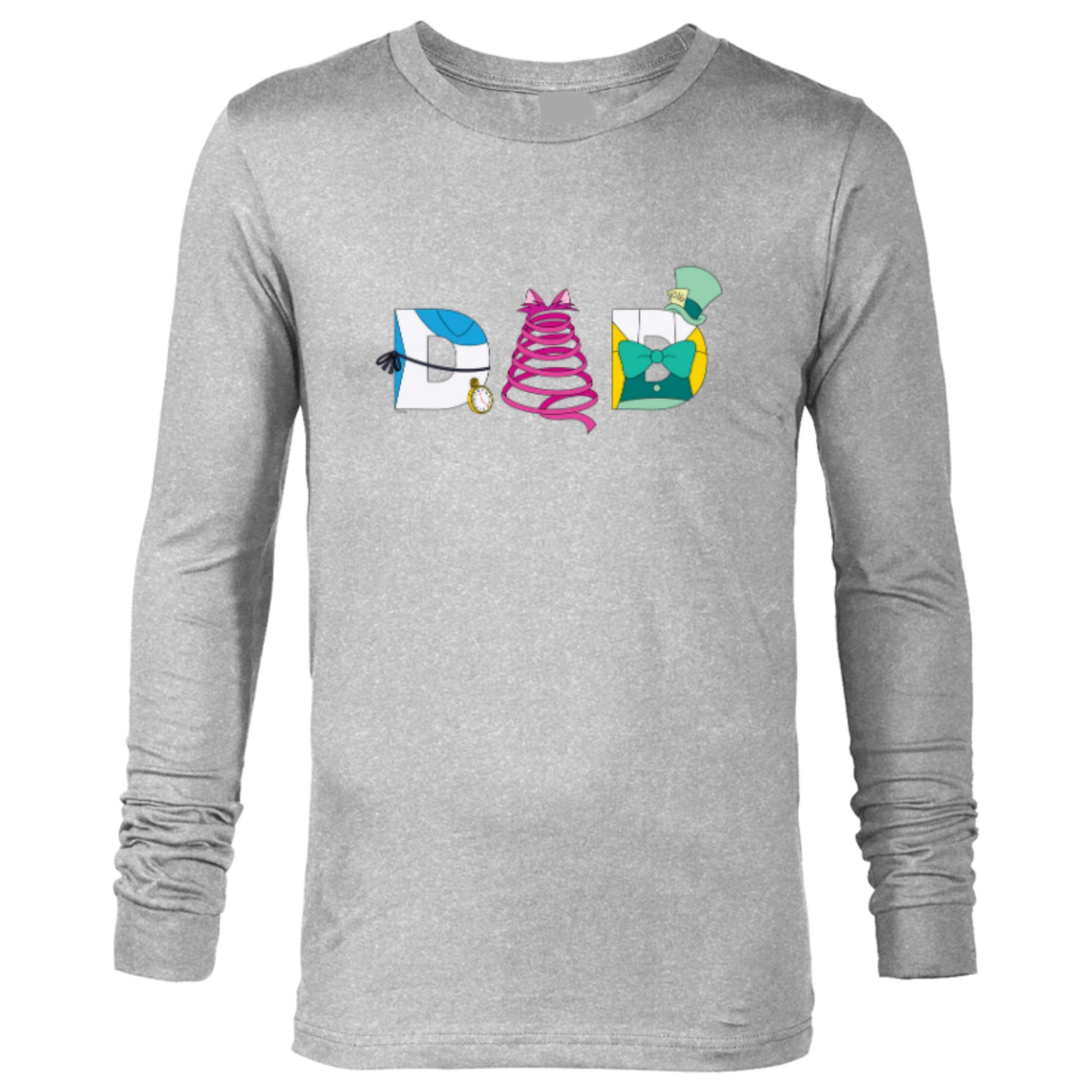 Disney Alice in Wonderland Father’s Day Birthday Best Dad - Long Sleeve ...
