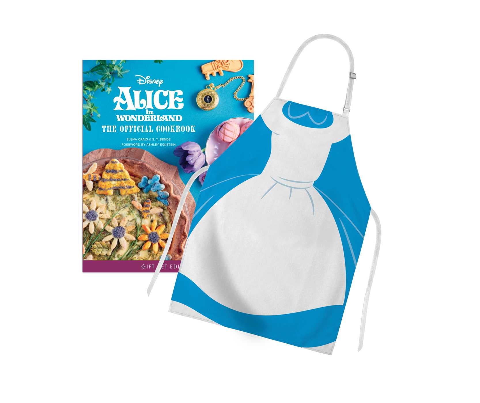 Disney: Alice in Wonderland: Gift Set Edition Cookbook and Apron : Plus ...