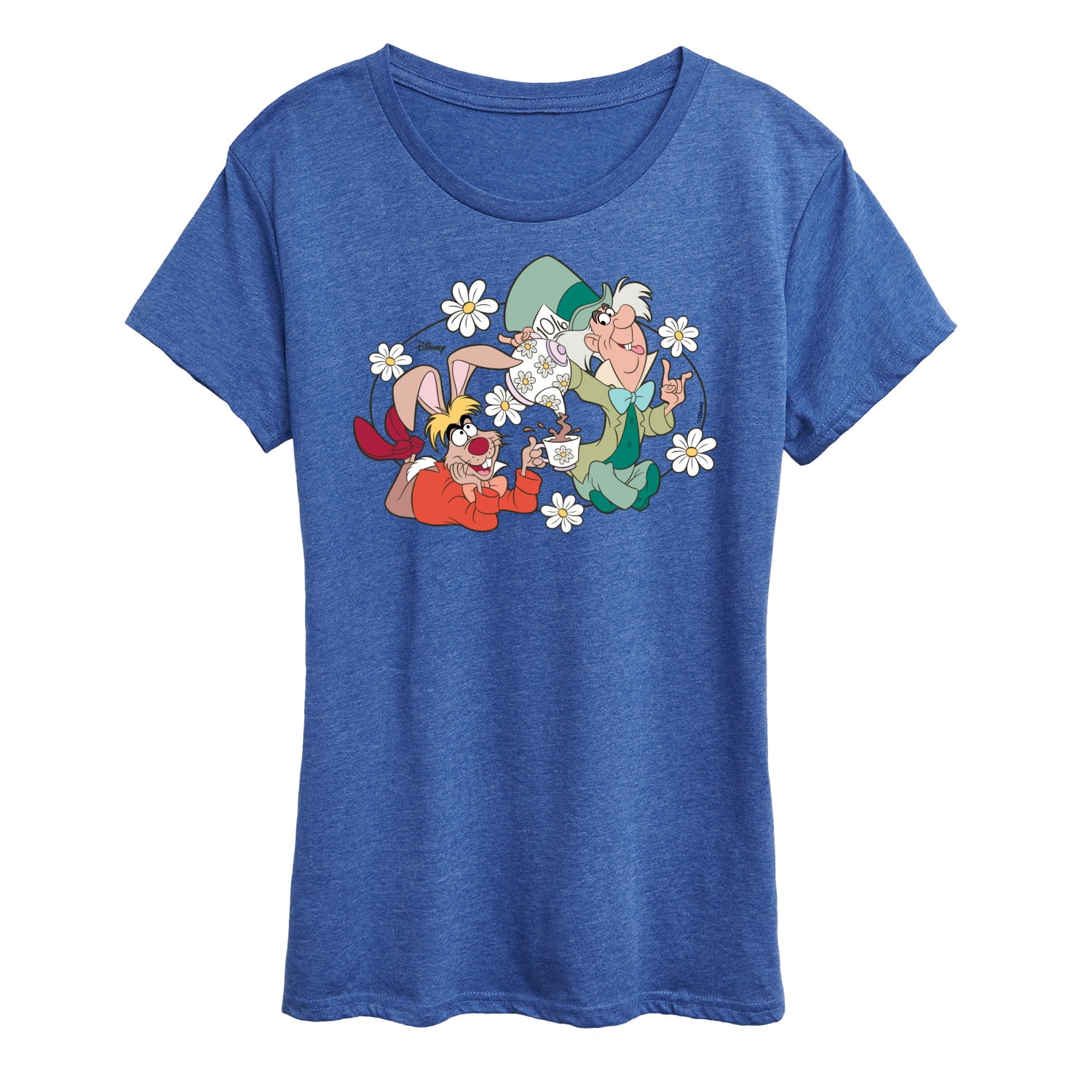 Disney - Alice in Wonderland - Hatter And Hare Daisy - Women's Short ...