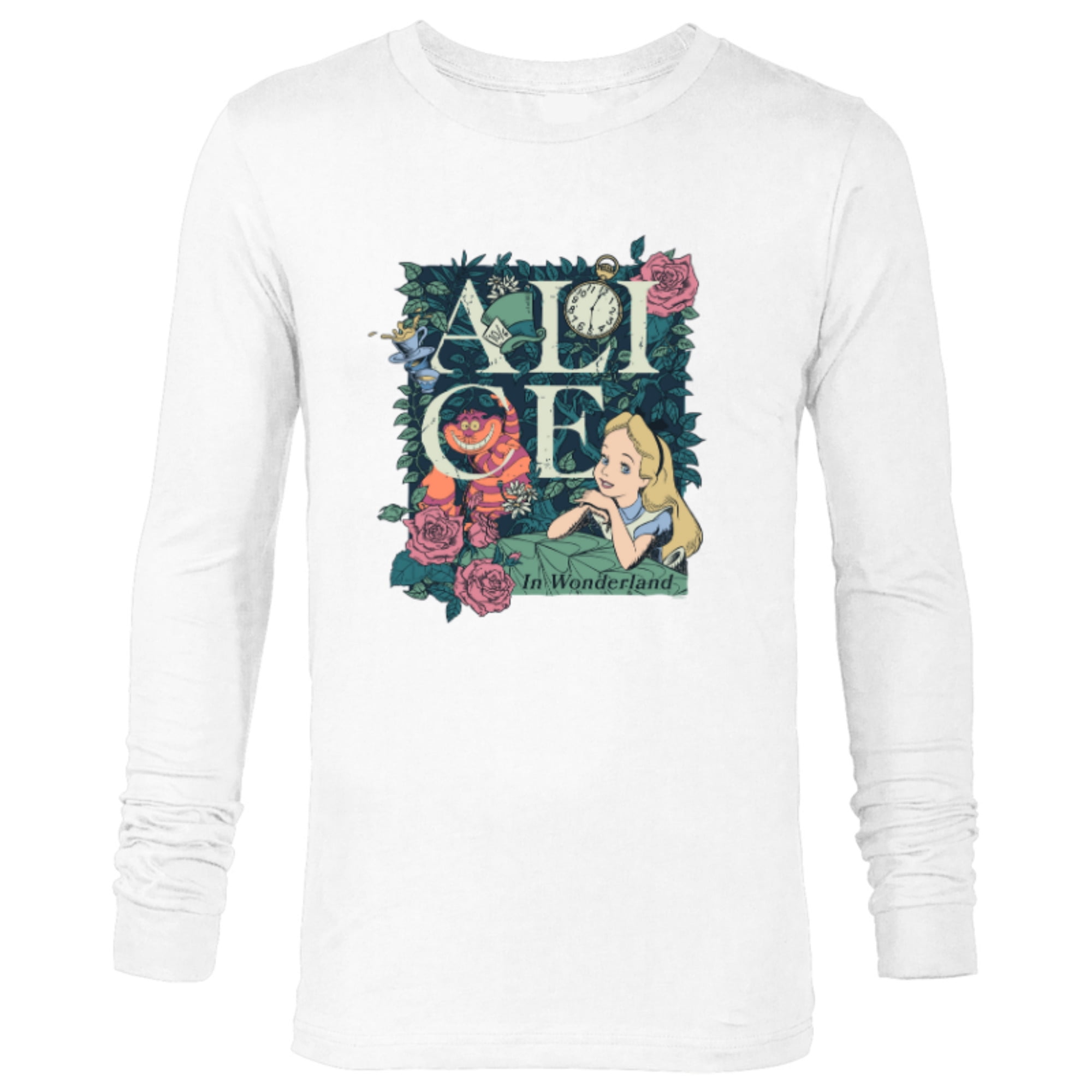 Disney Alice in Wonderland Modern Storybook - Long Sleeve T-Shirt for ...
