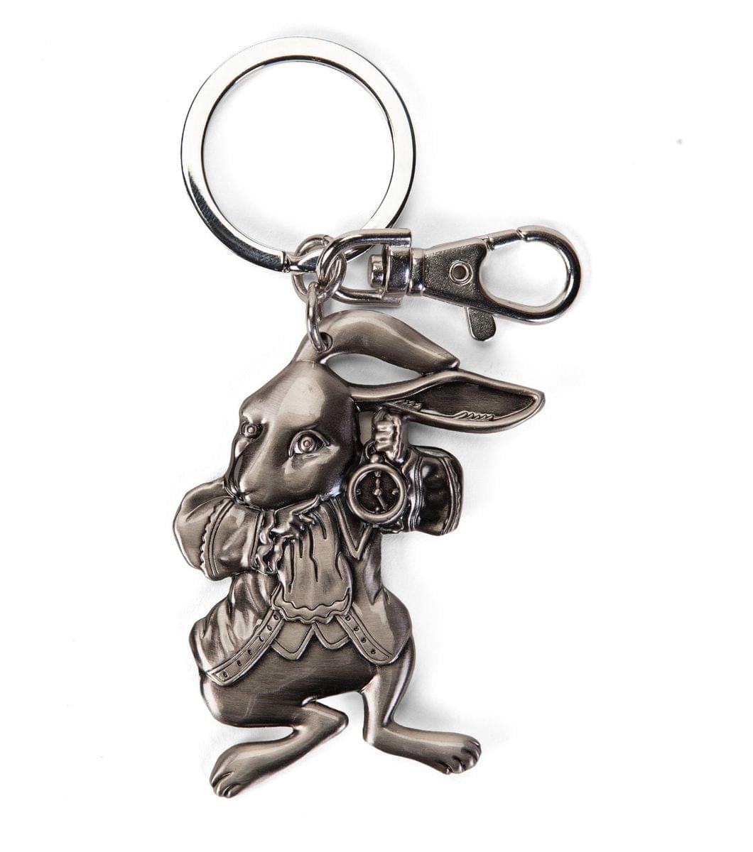 Alice Through the Looking Glass Pewter Key Ring: Rabbit - Walmart.com
