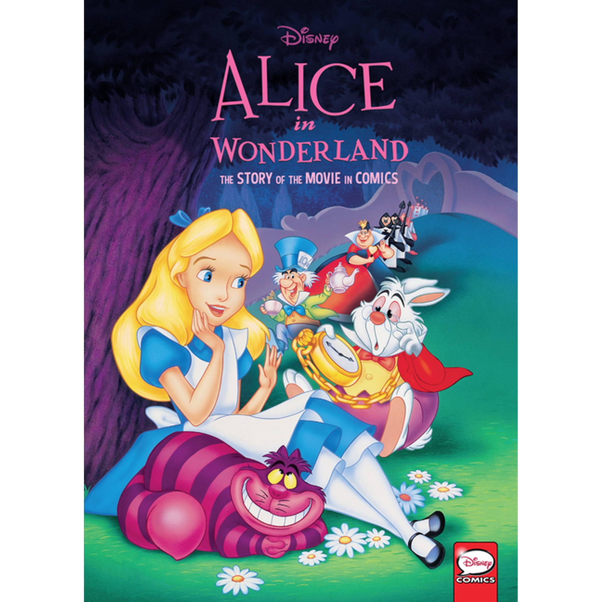 Alice In Wonderland Disney Movie Cover