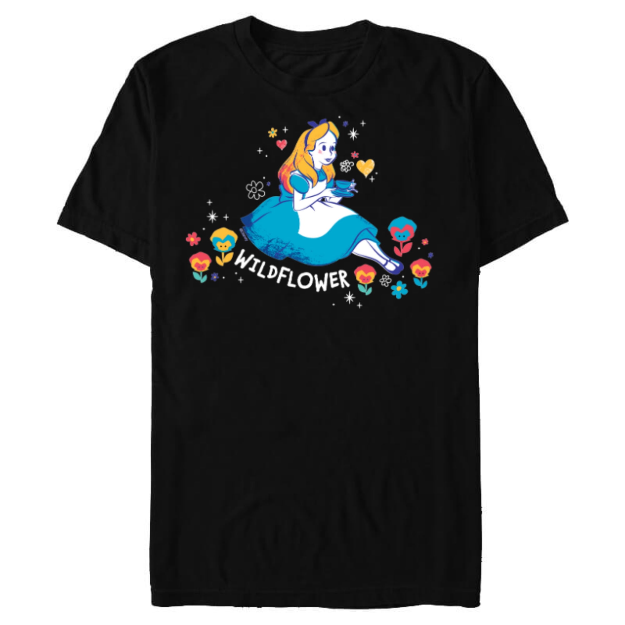Disney Alice in Wonderland Wildflower Valentine’s Day - Short Sleeve ...