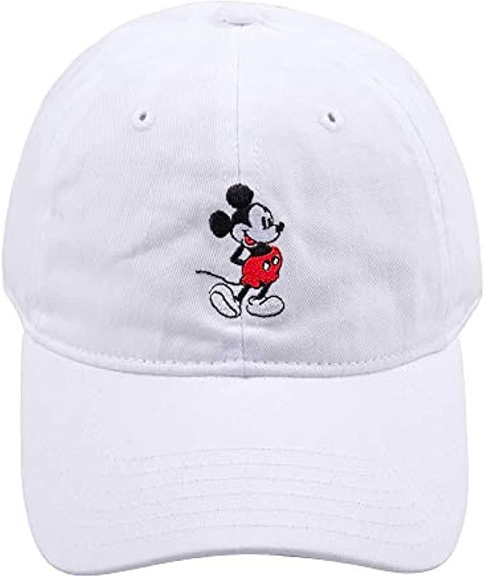 Mickey Mouse Baseball Hat, Adjustable Dad Cap - Walmart.com