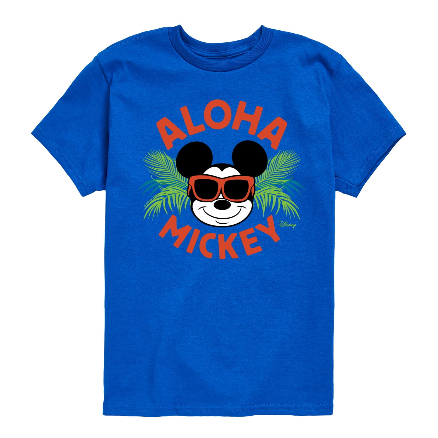 Disney - Aloha Mickey - Toddler & Youth Short Sleeve Graphic T-Shirt ...