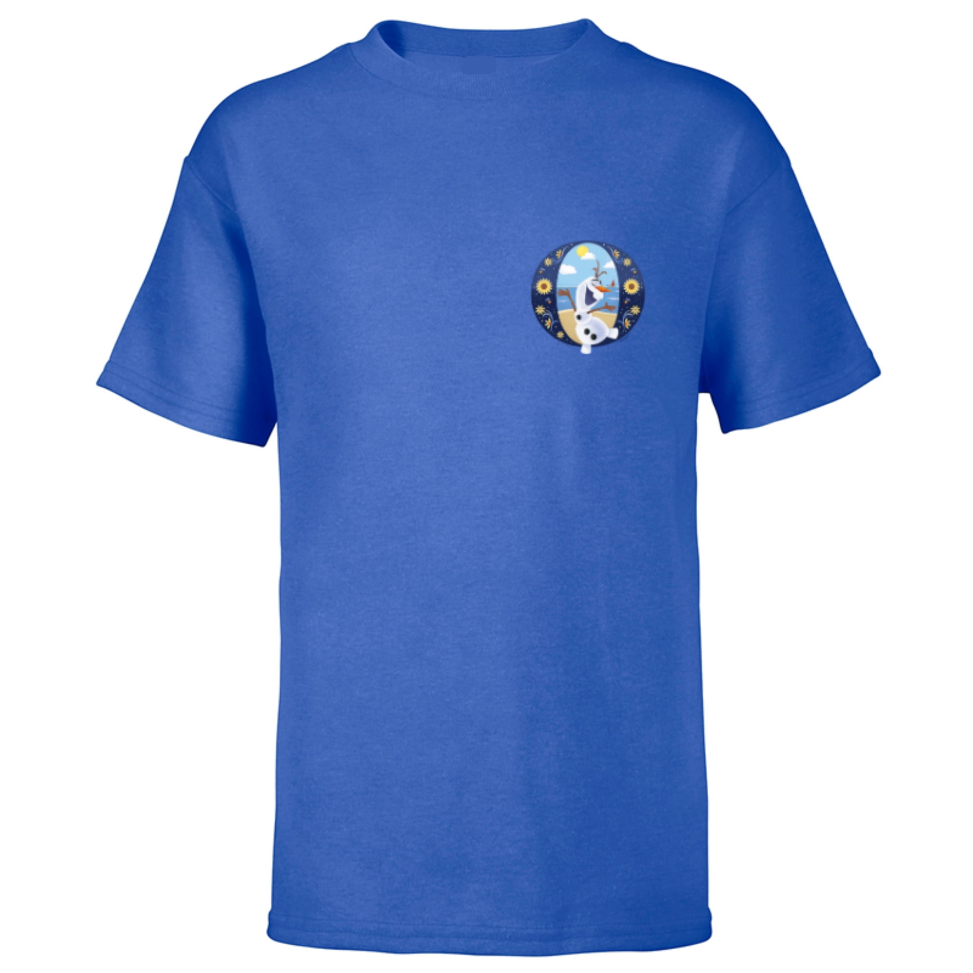 Disney Alphabet Monogram Frozen Letter O for Olaf - Short Sleeve T ...
