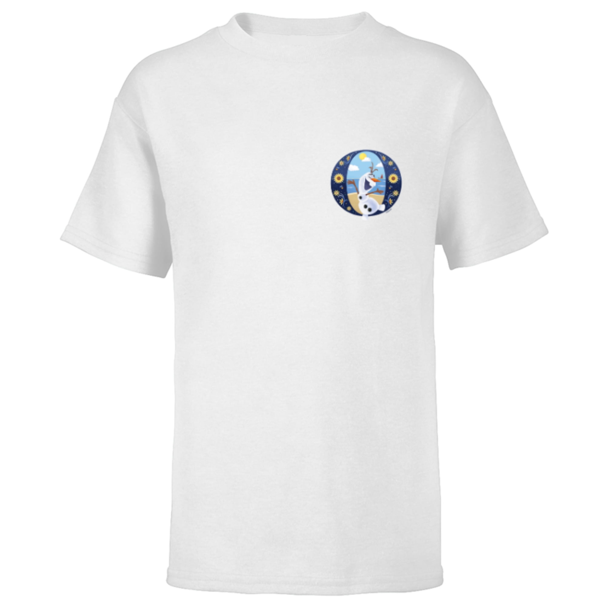 Disney Alphabet Monogram Frozen Letter O for Olaf - Short Sleeve T ...