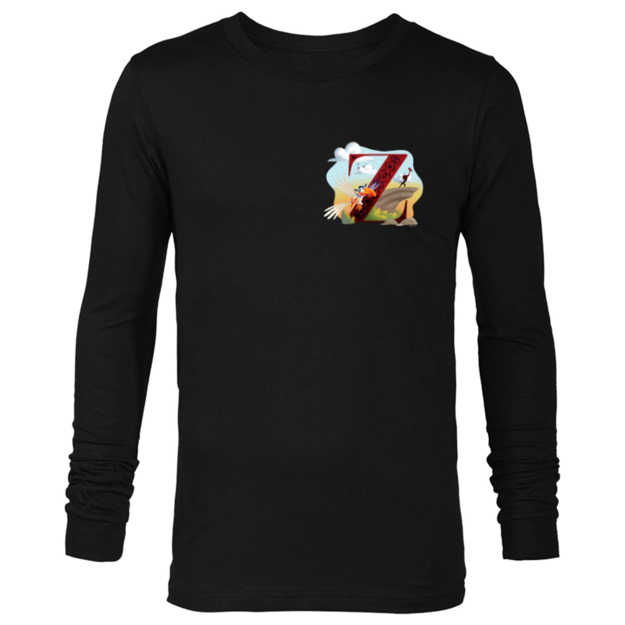 Disney Alphabet Monogram The Lion King Letter Z for Zazu - Long Sleeve ...