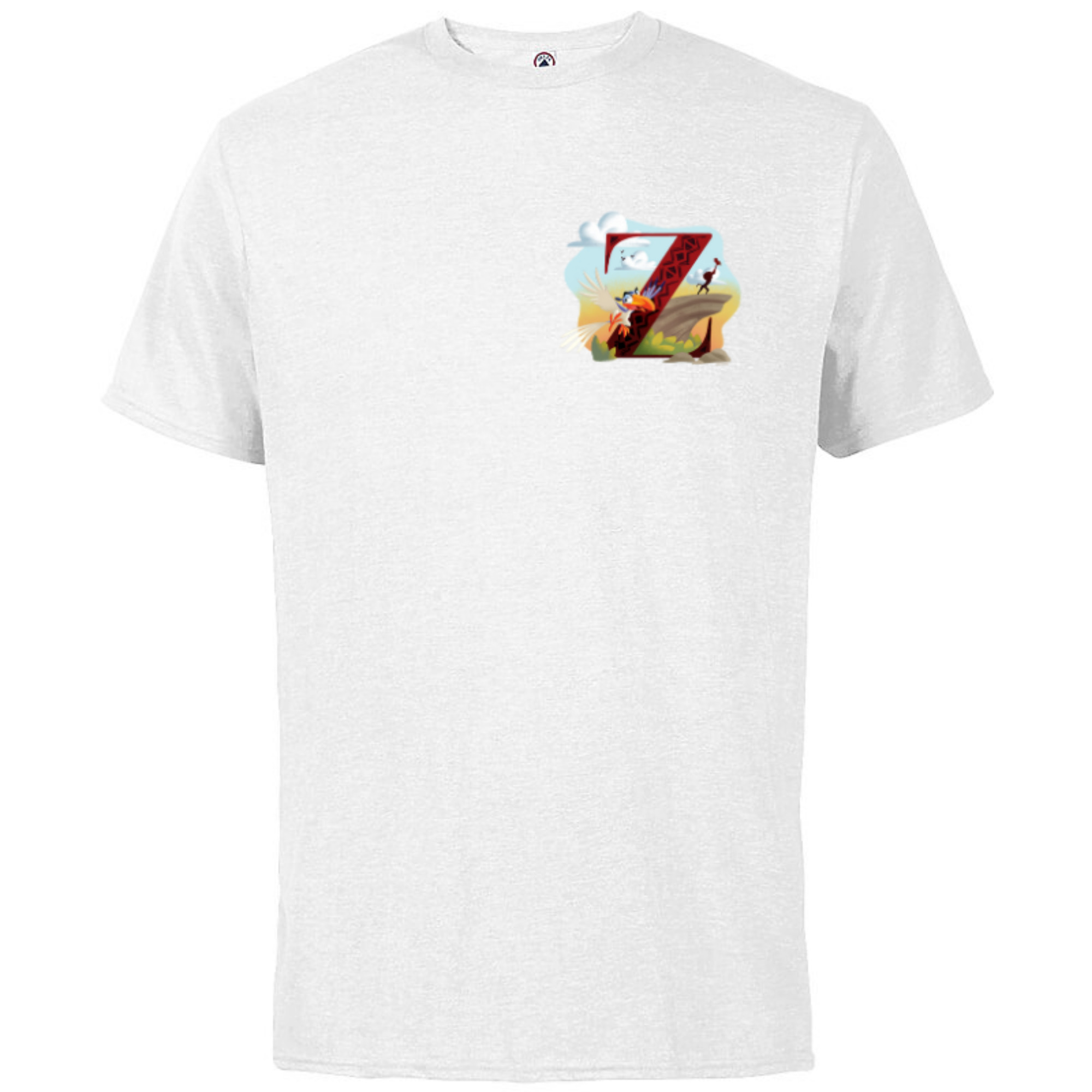 Disney Alphabet Monogram The Lion King Letter Z for Zazu - Short Sleeve ...
