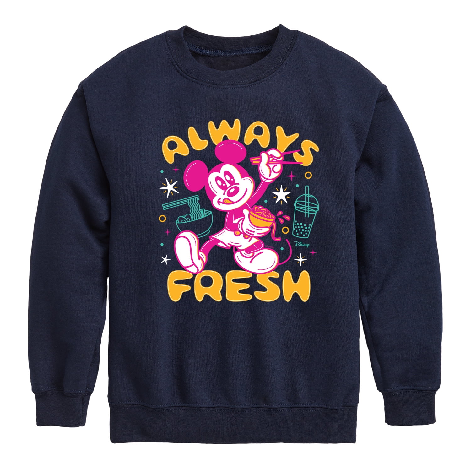 Disney - Always Fresh - Toddler & Youth Crewneck Fleece Sweatshirt ...