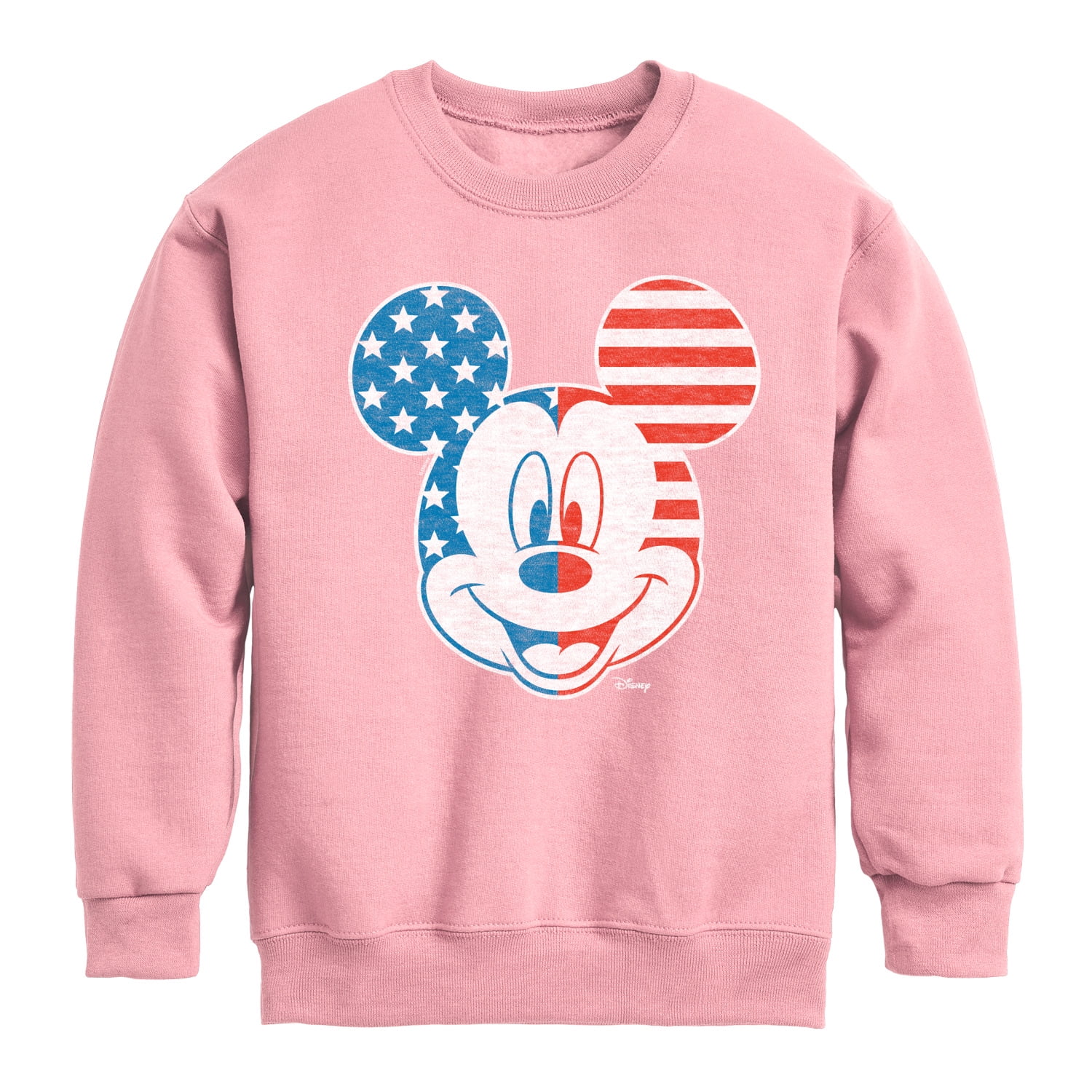 Disney - Americana - Mickey Face Stars And Stripes - Toddler And Youth ...