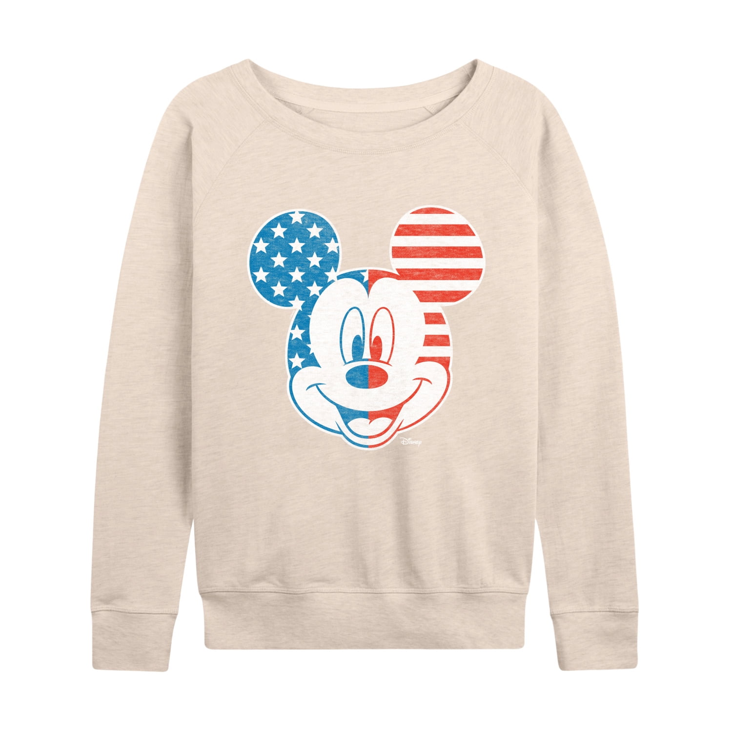 Disney - Americana - Mickey Face Stars And Stripes - Women's ...