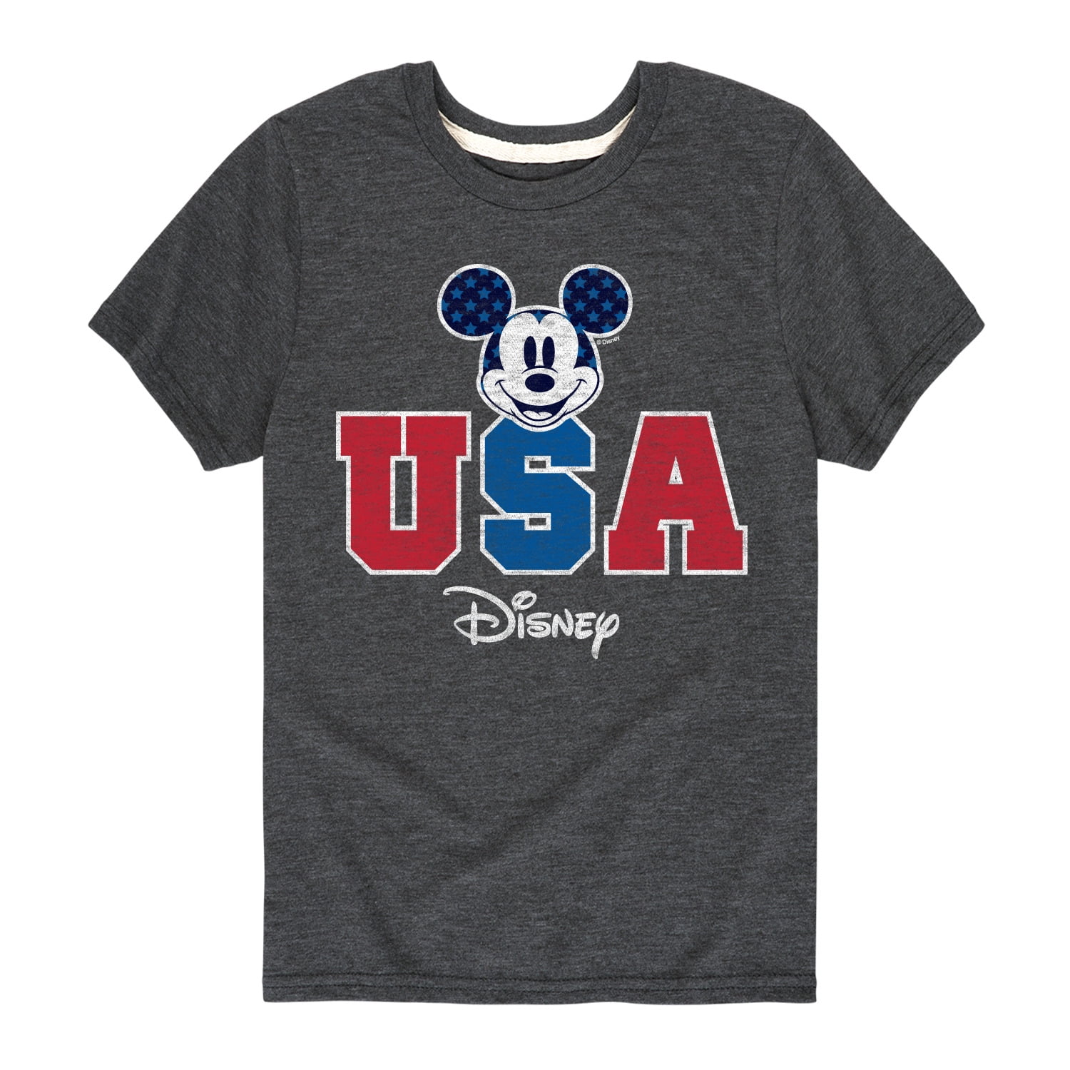 Disney - Americana - Mickey USA - Toddler And Youth Short Sleeve ...