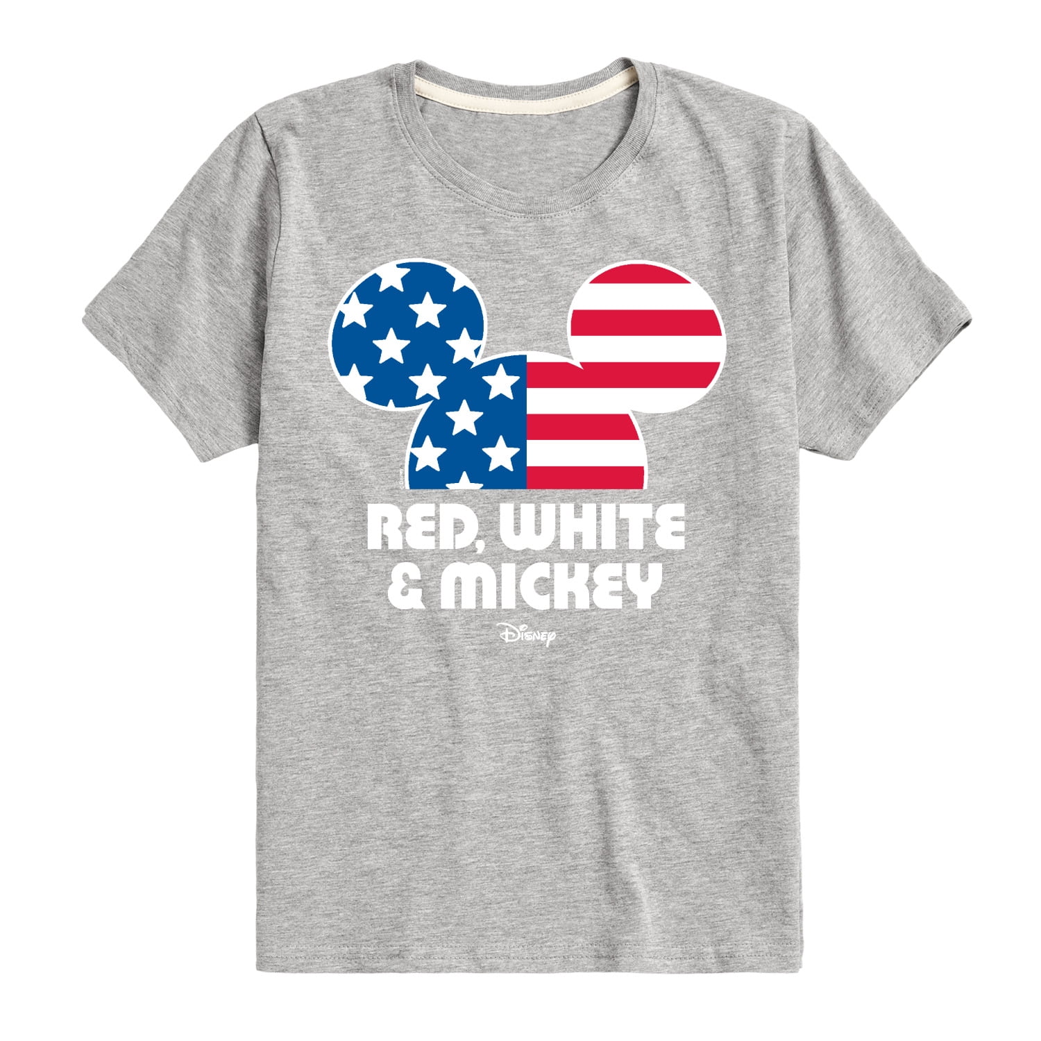 Disney - Americana - Red White And Mickey - Toddler And Youth Short ...