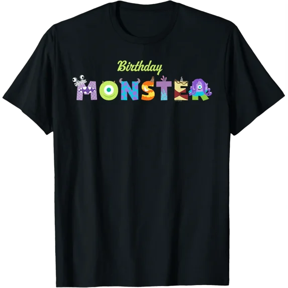 Disney And Pixar's Monsters Inc. Birthday Monster Party T-Shirt ...