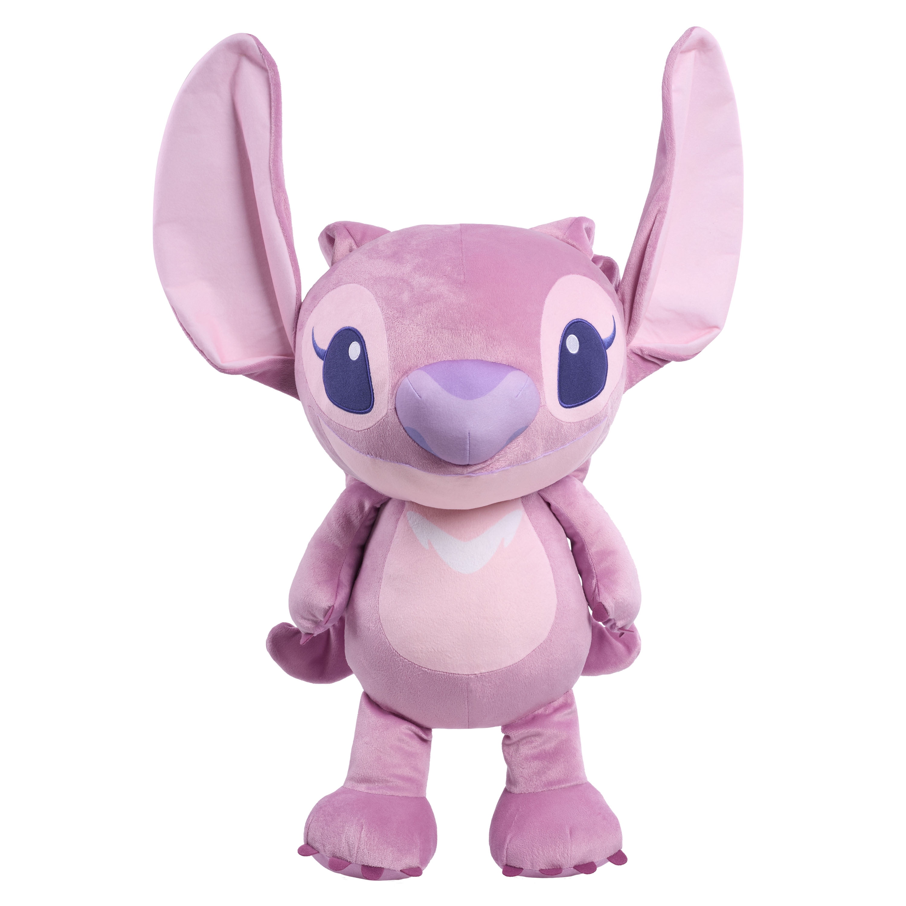 Disney Angel Jumbo Plush, 32-inch Stuffed Animal, Pink, Alien - Walmart.com