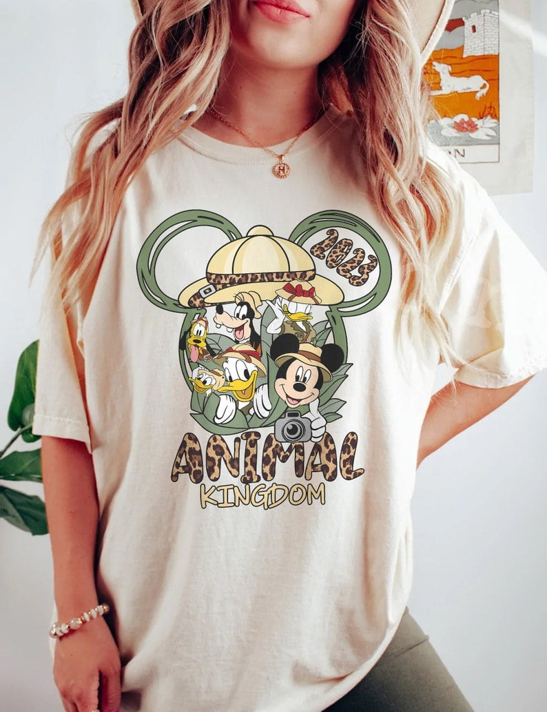 Disney Animal Kingdom Safari Shirt, Mickey and friend shirt, Animal ...