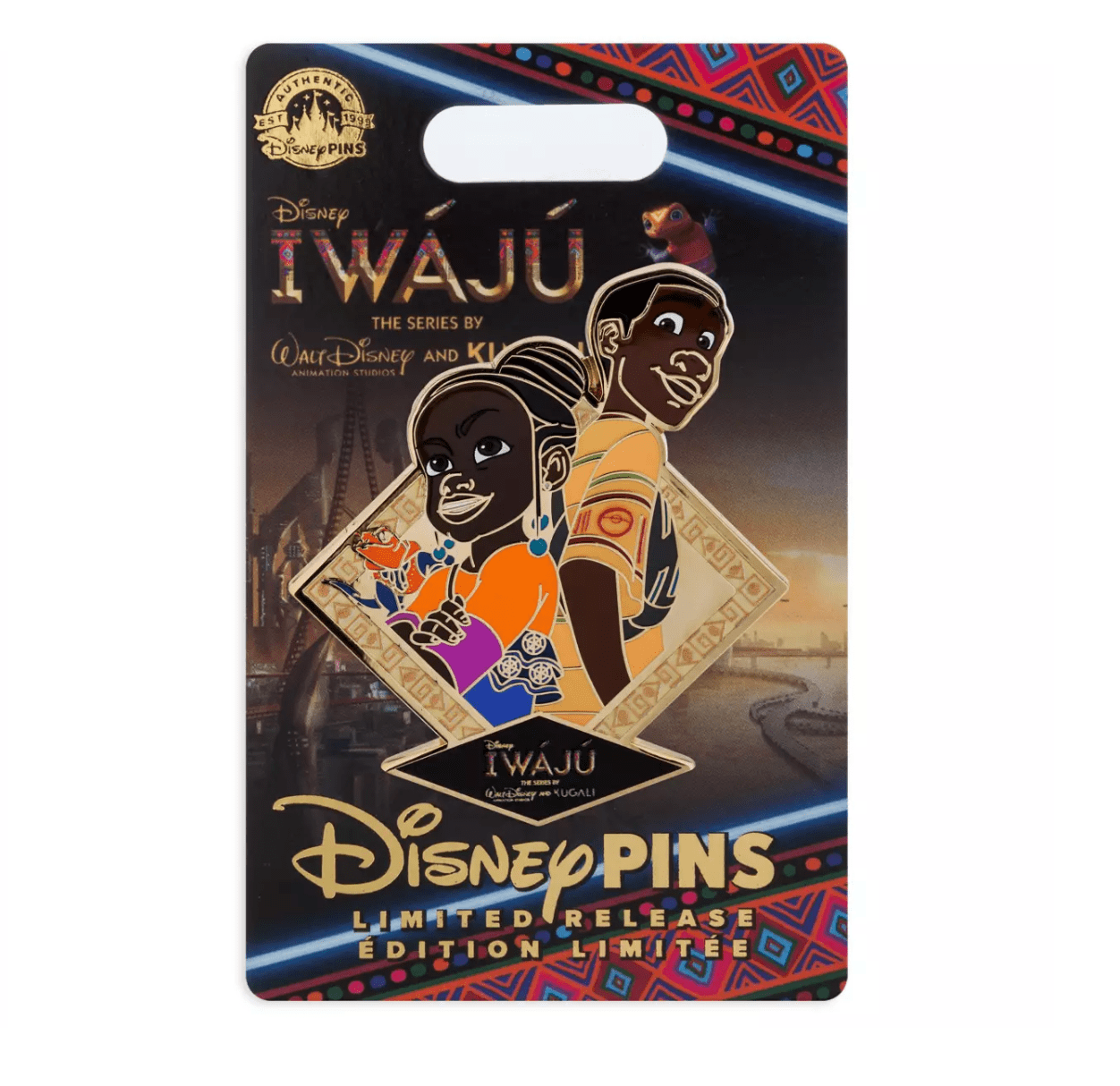 Disney Animation Studios and Kugali's Iwájú Tola and Kole Limited Pin New Card - Walmart.com