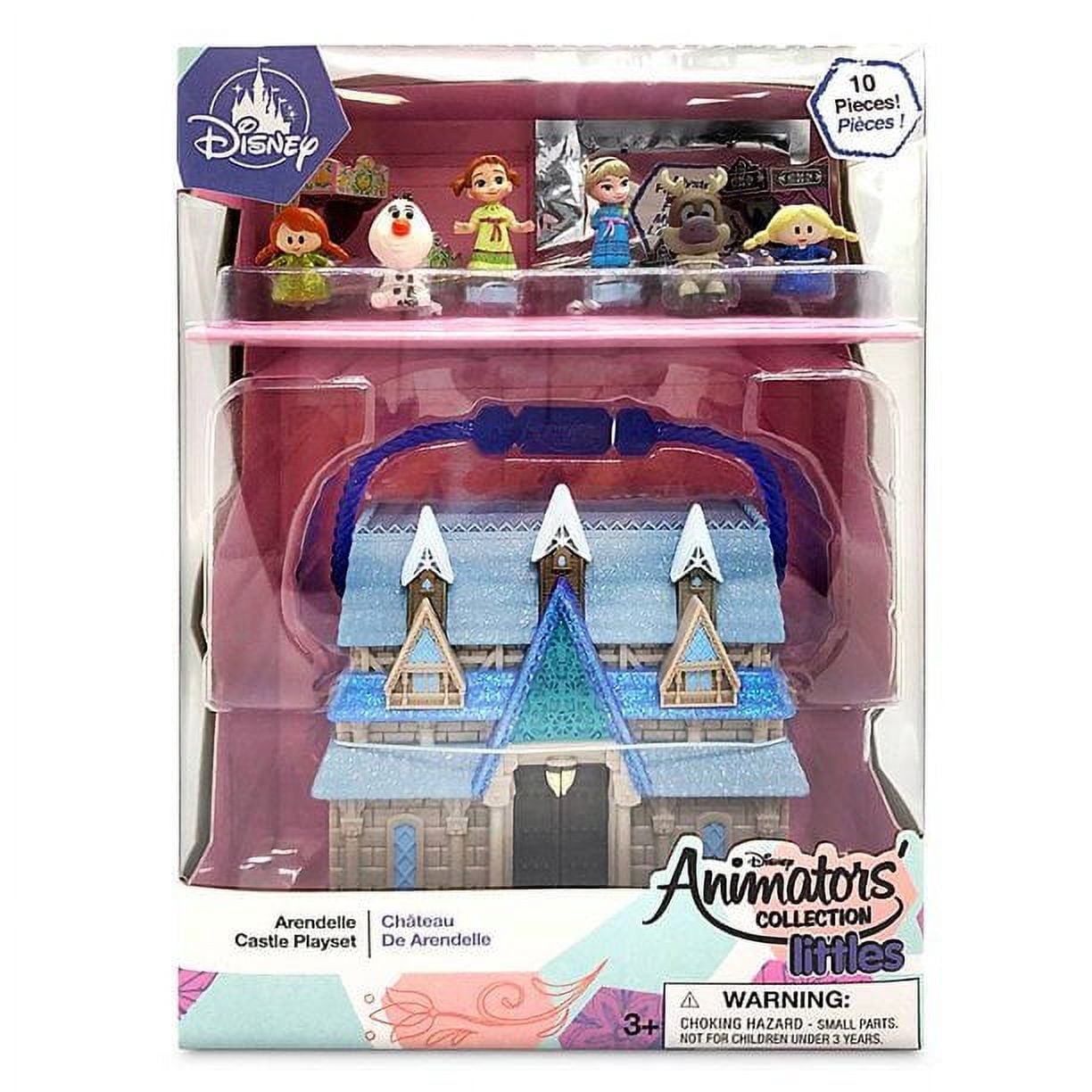 Disney Animators' Collection Littles Arendelle Castle Mini Dollhouse ...