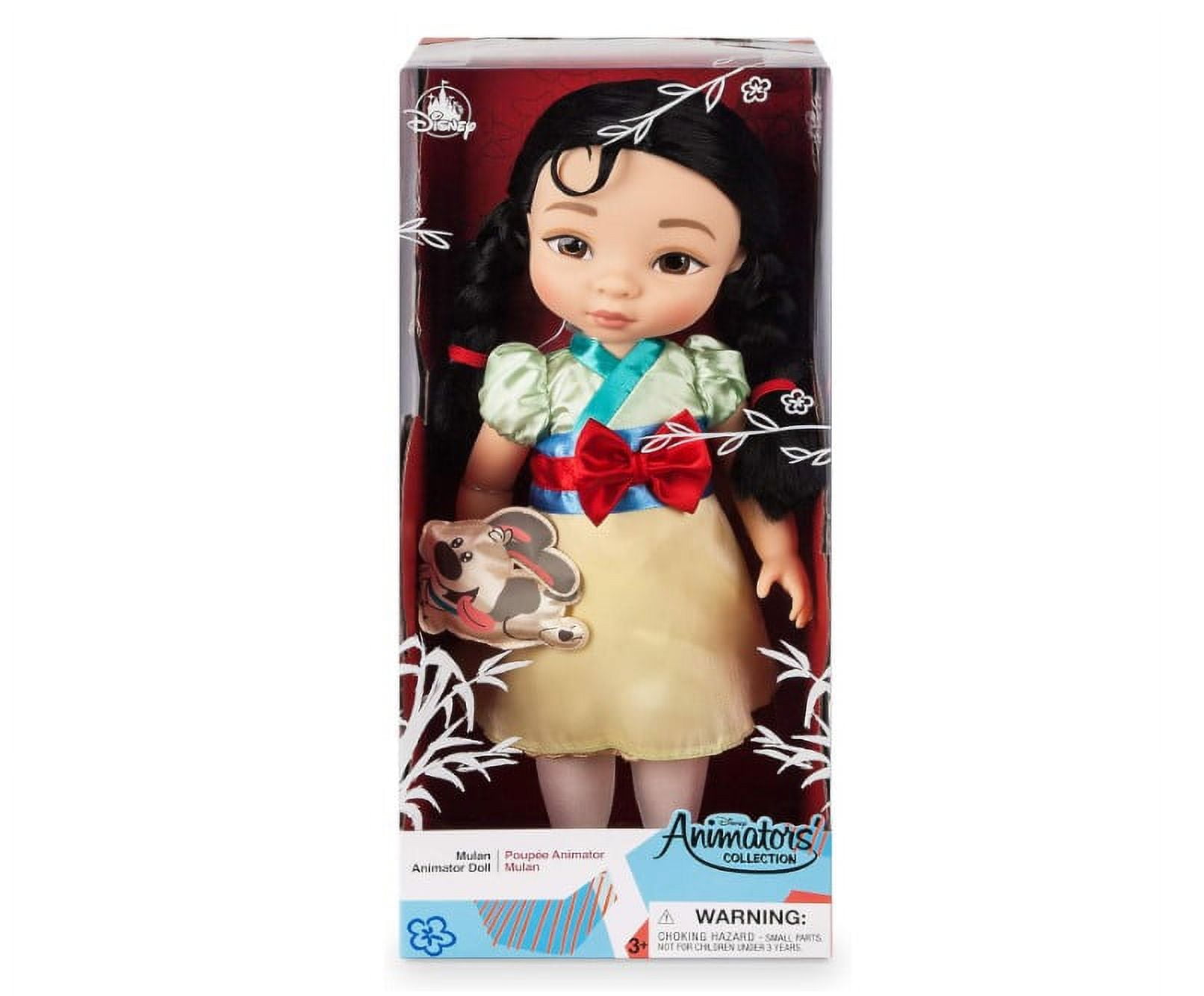 Disney Animators' Collectible Mulan Doll Satin, 16 Inch - Walmart.com