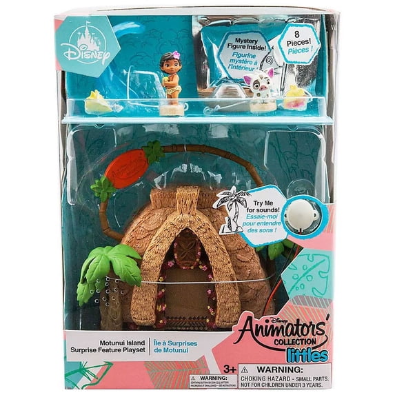 Moana Animators' Collection Motunui Island Surprise Micro Playset [2020 ...