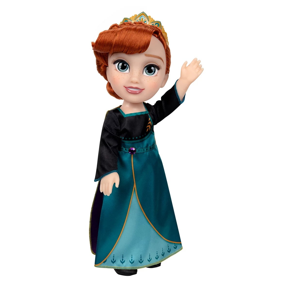Disney Anna Doll with Turquoise Dress Frozen, 14 Inch - Walmart.com