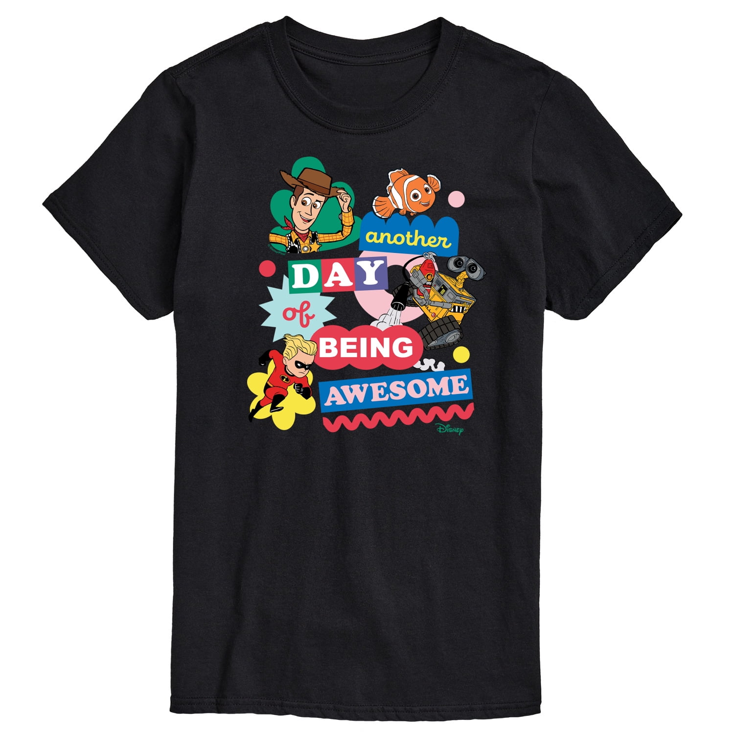 Disney - Another Day Of Being Awesome - Men's Short Sleeve Graphic T ...