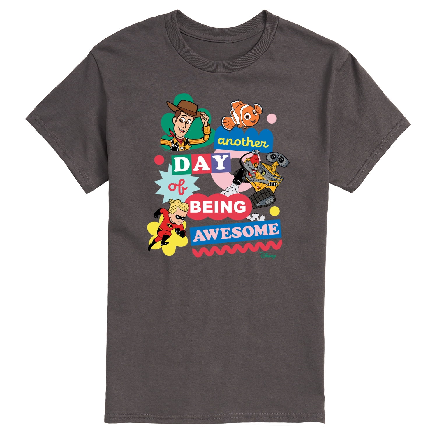Disney - Another Day Of Being Awesome - Men's Short Sleeve Graphic T ...