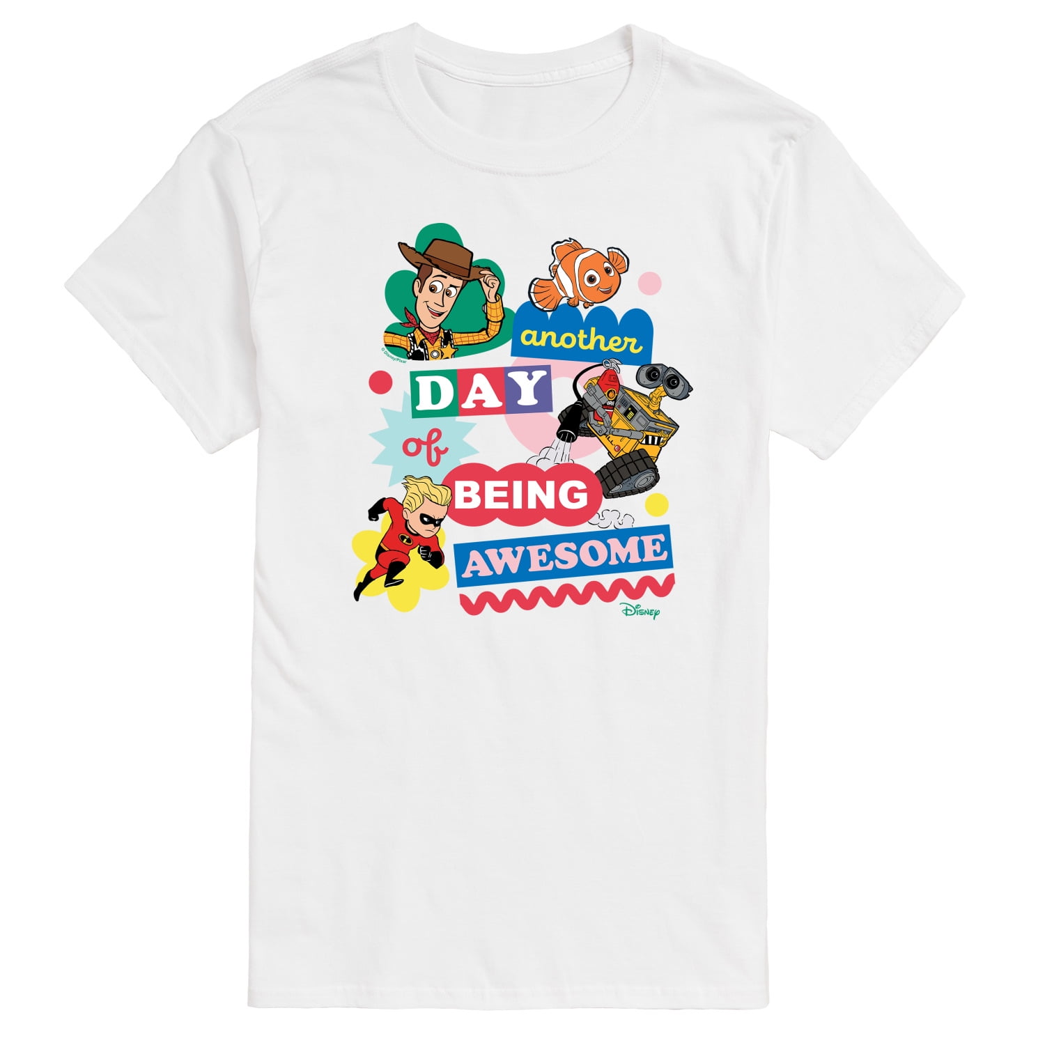 Disney - Another Day Of Being Awesome - Men's Short Sleeve Graphic T ...