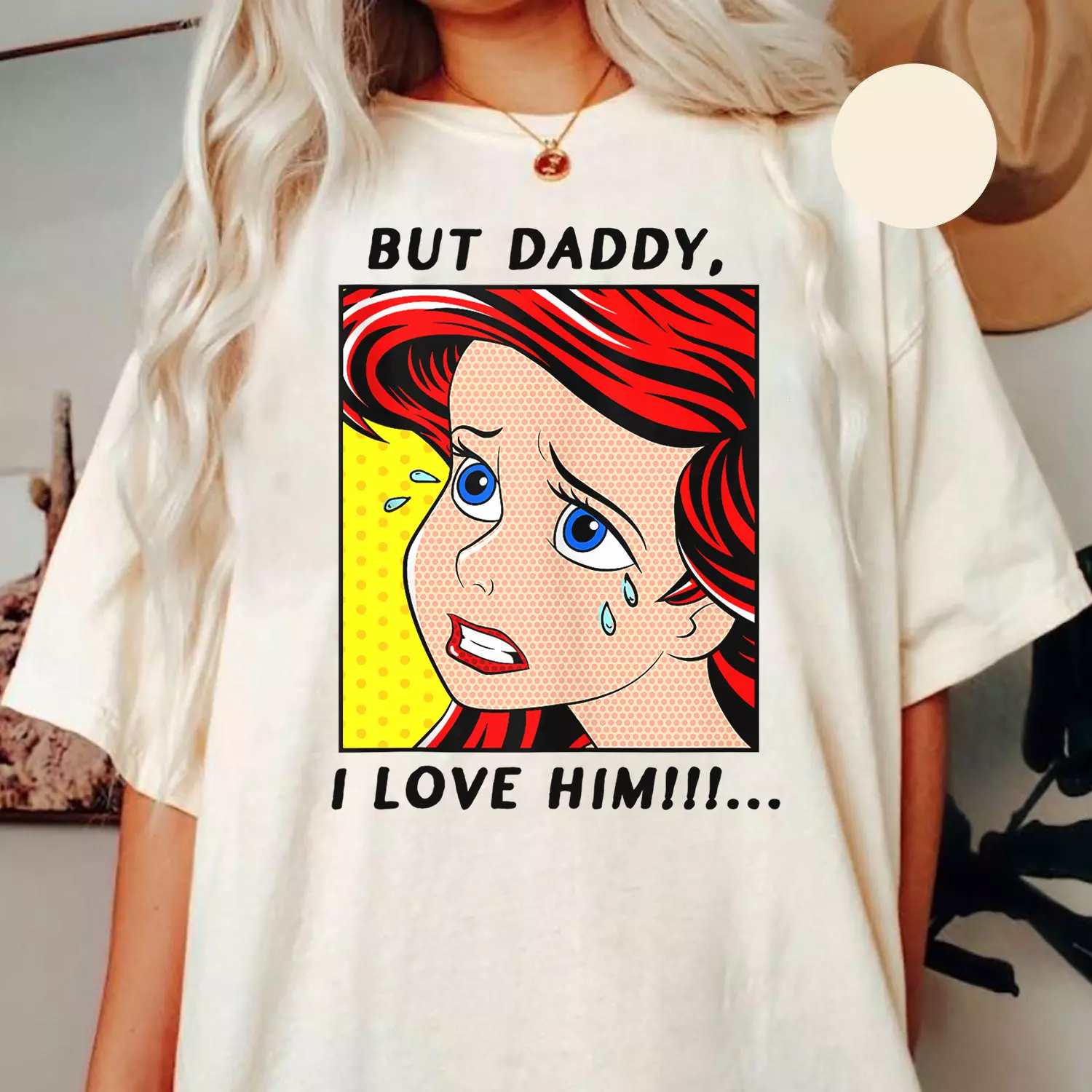 Disney Ariel But Daddy I Love Him Little Mermaid Unisex Adult Shirt ...