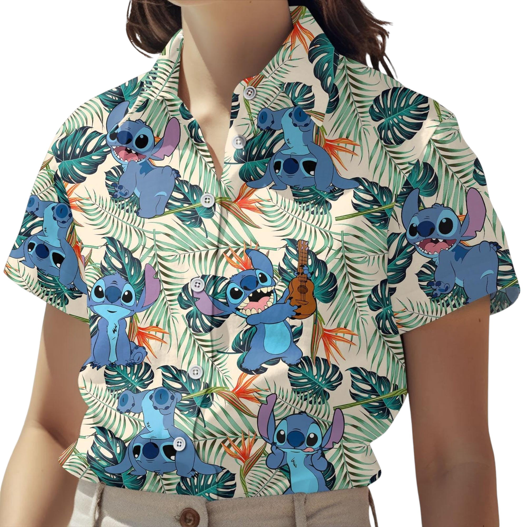 Disney Ariel Hawaiian Shirt, Mermaid Tropical Design - Walmart.com