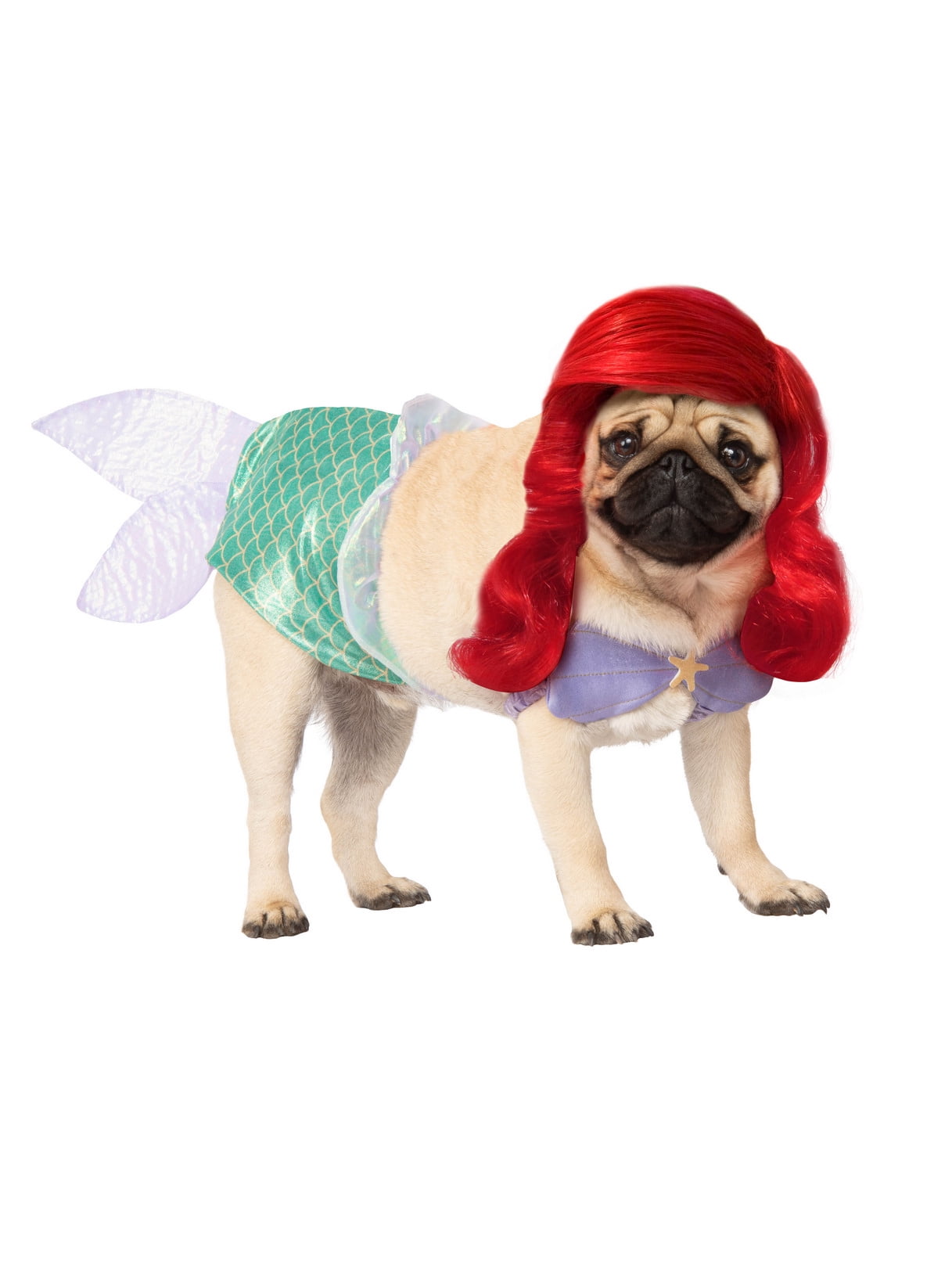 Disney The Little Mermaid Ariel Pet Costume for Dogs or Cats by Rubies ...
