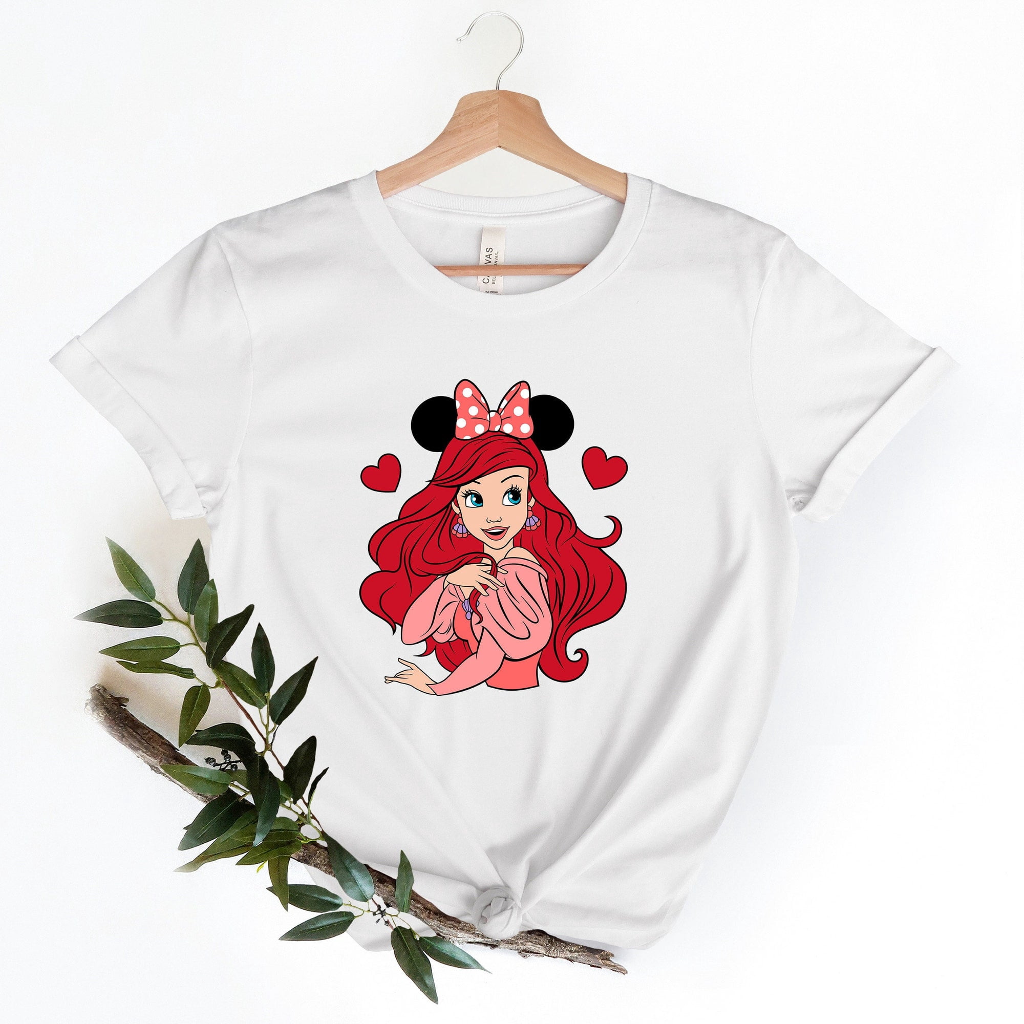 Disney Ariel Princess Shirt Princess Ariel T-shirt Disney Watercolor ...