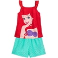 Disney Ariel Short Sleep Set for Girls – The Little Mermaid, Size 5/6 ...