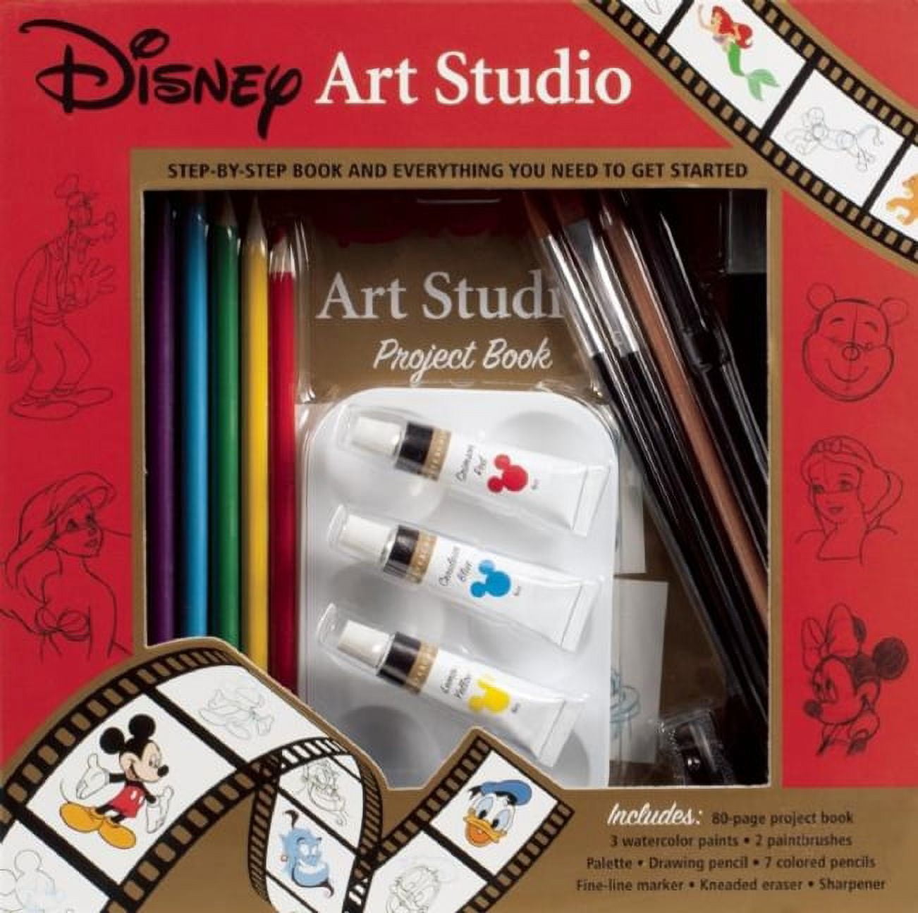 Disney Art Studio: Learn to Draw Your Favorite Disney Characters ...