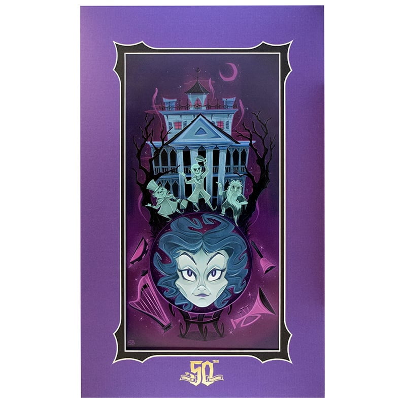 Disney Artist Print - Stephanie Buscema - Medium of The Mansion - 50th ...