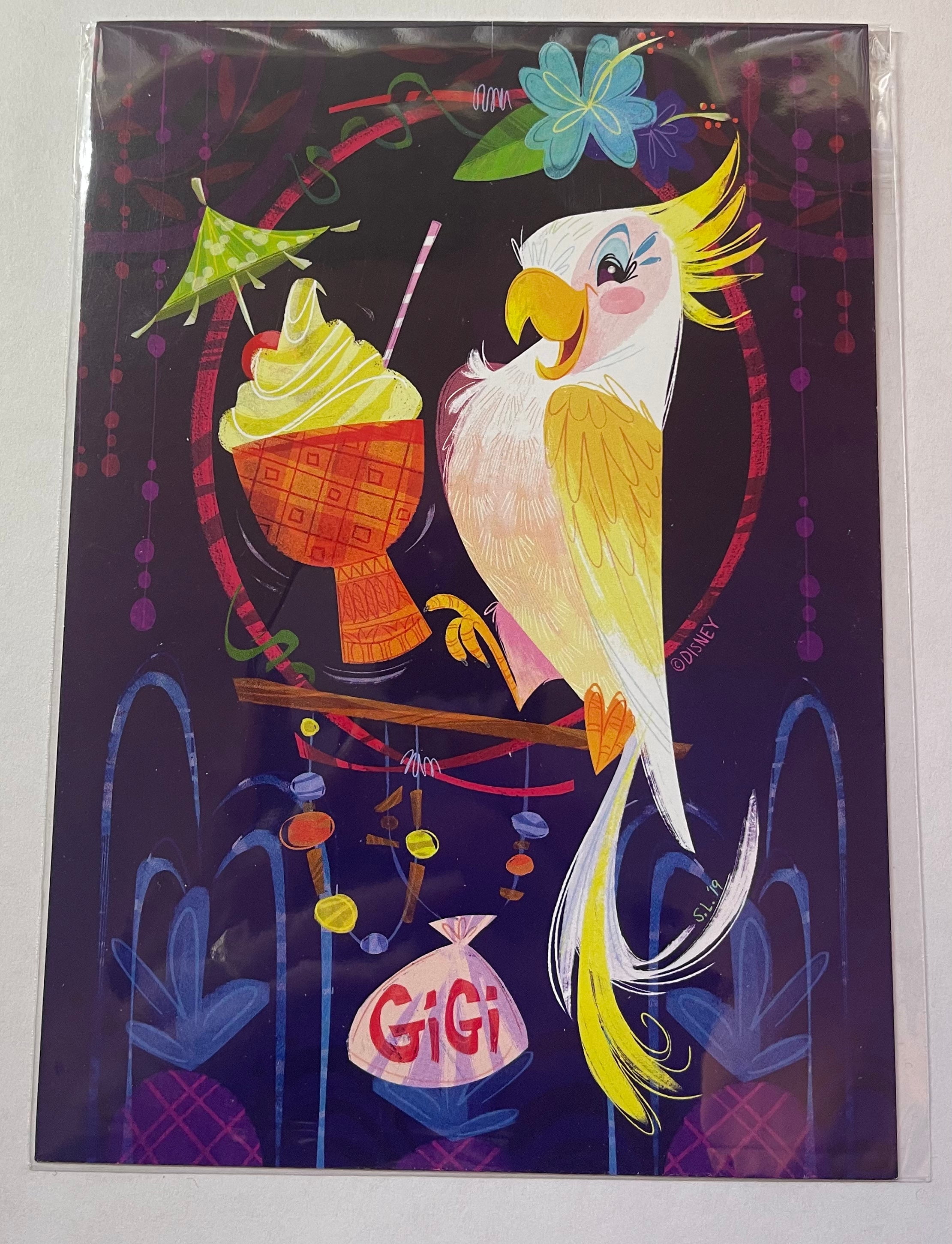 Disney Artist Tiki Sweetie by Steph Laberis Postcard Wonderground ...