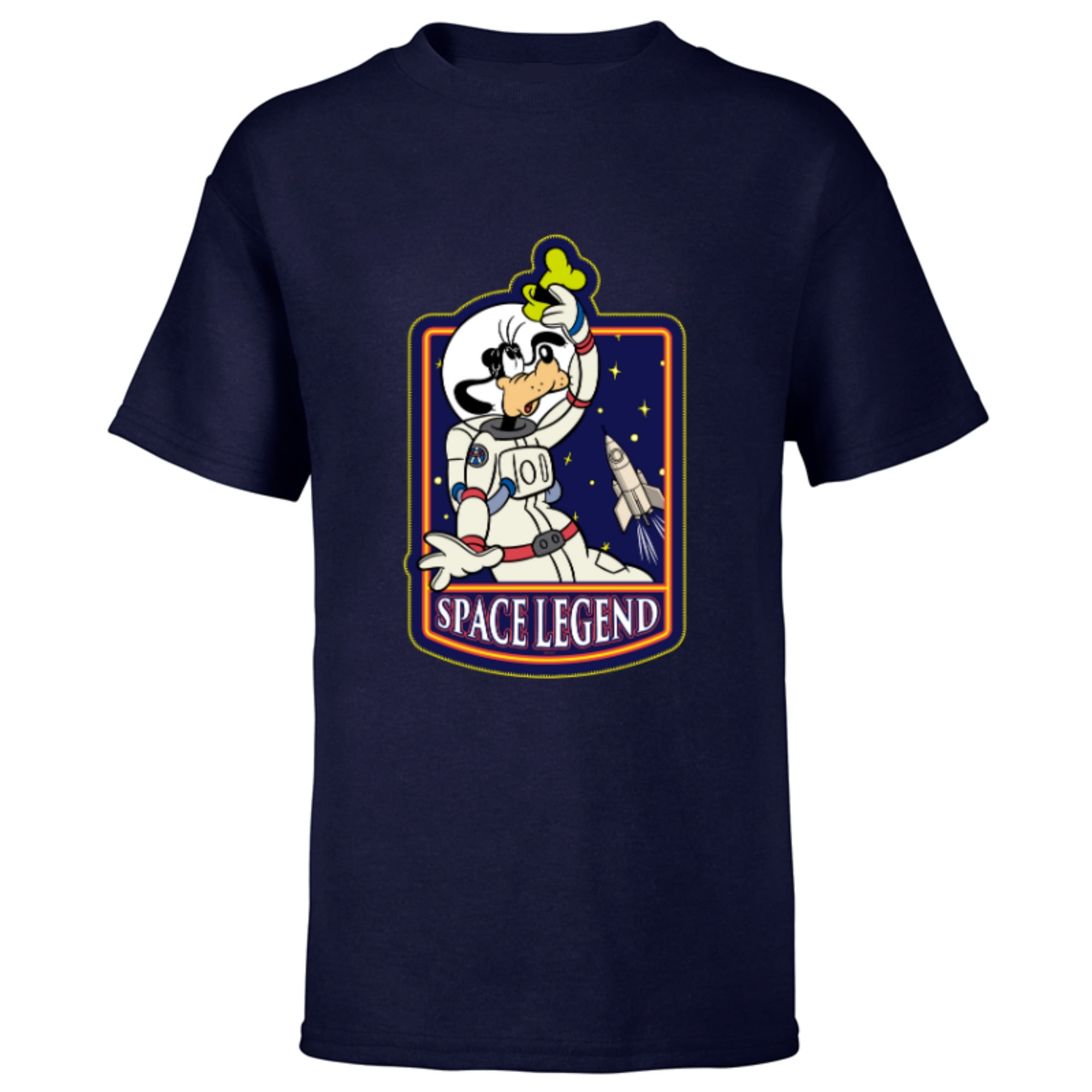 Disney Astronaut Goofy Space Legend - Short Sleeve T-Shirt for Kids ...