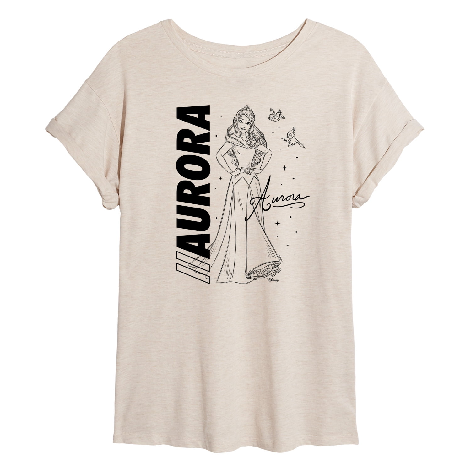 Disney - Autograph Aurora - Juniors Ideal Flowy Muscle T-Shirt ...