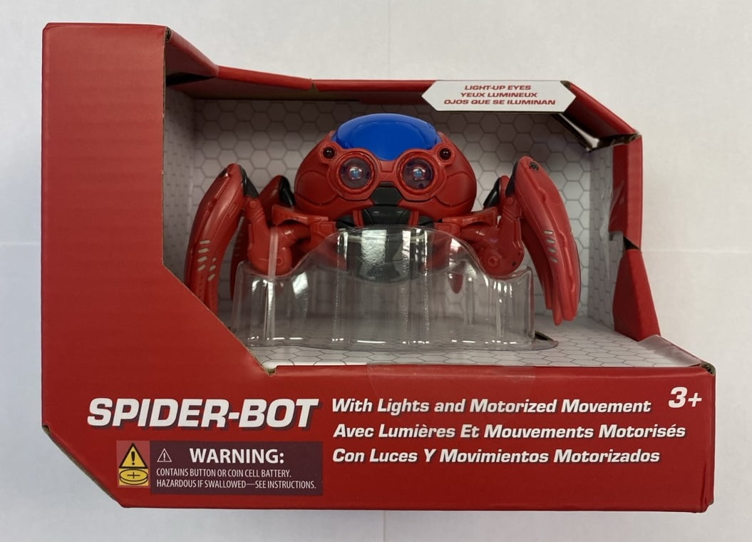 "Disney Avengers Campus Spider-Man Mini Spider-Bot Action Figure, 4""x3 ...