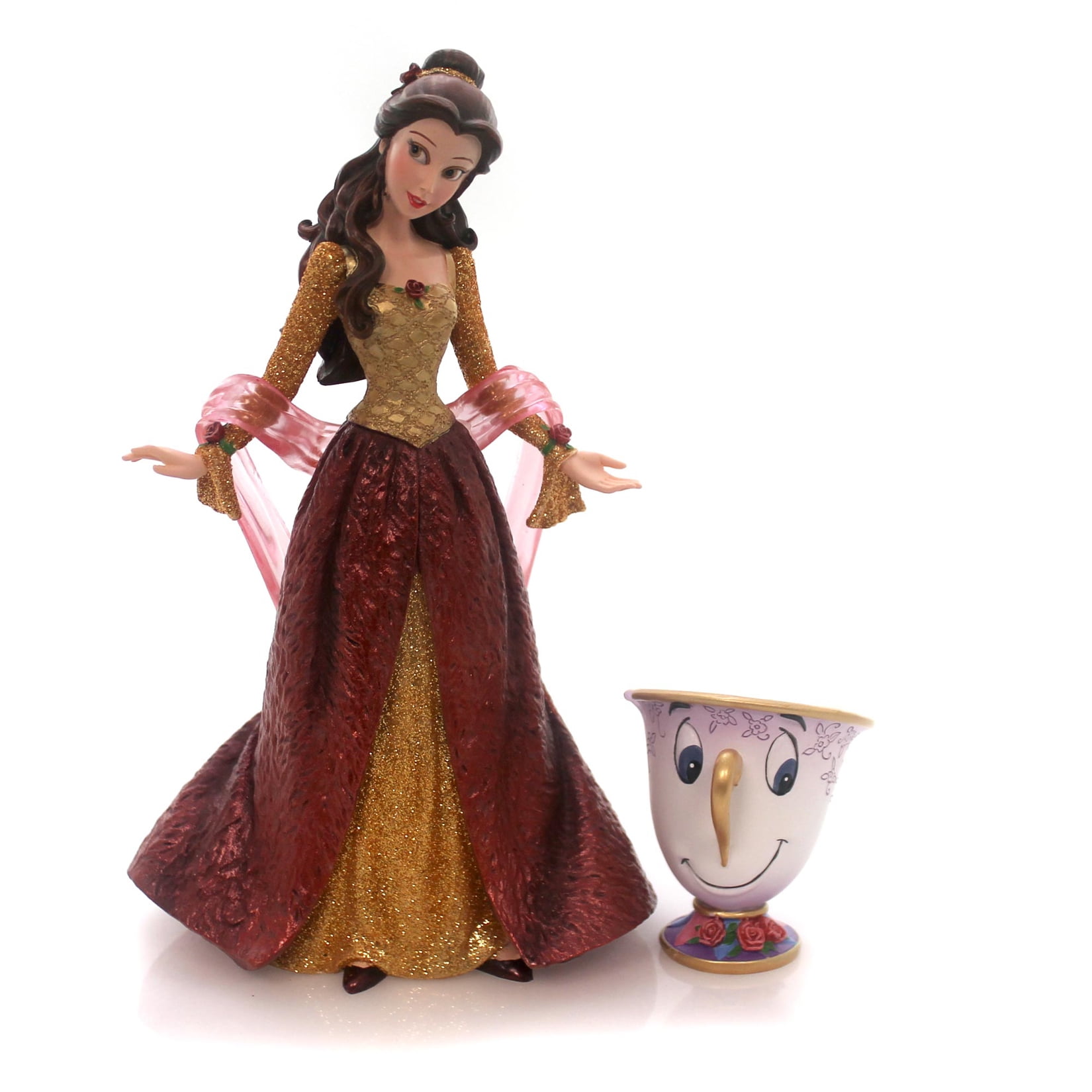Disney Belle With Chip Ornament Polyresin Disney Showcase 4053349 ...