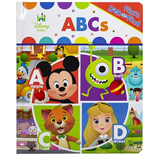 Pre-Owned Disney Baby: ABCs First Look and Find: First Look and Find ...