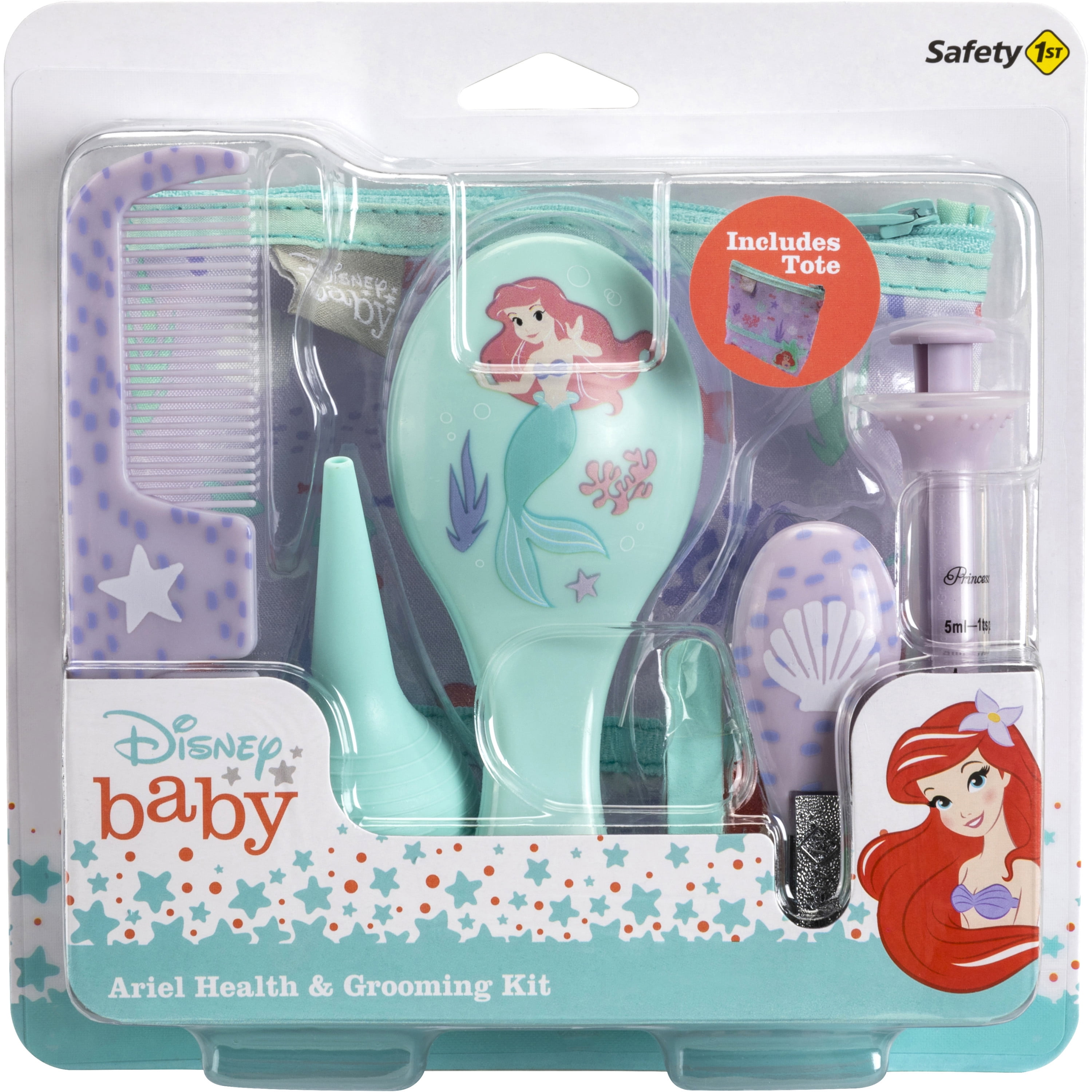 Disney Baby Ariel Health & Grooming Kit (10pc), Princess - Walmart.com