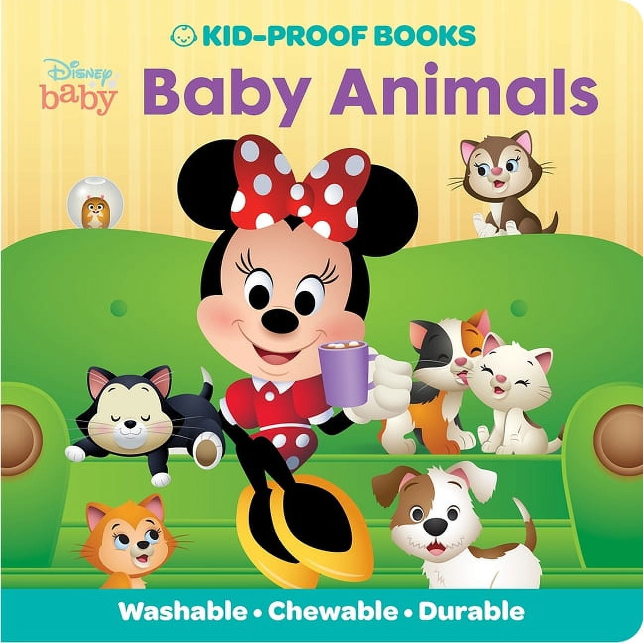 Disney Baby: Baby Animals Kid-Proof Books (Paperback) - Walmart.com