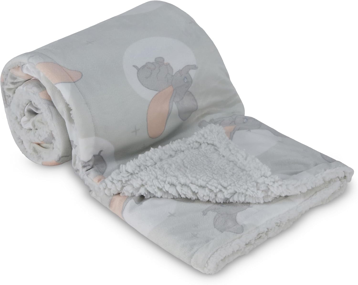 Disney Baby Blanket, Plush Mink & Sherpa Throw, Ultra-Soft Newborn ...
