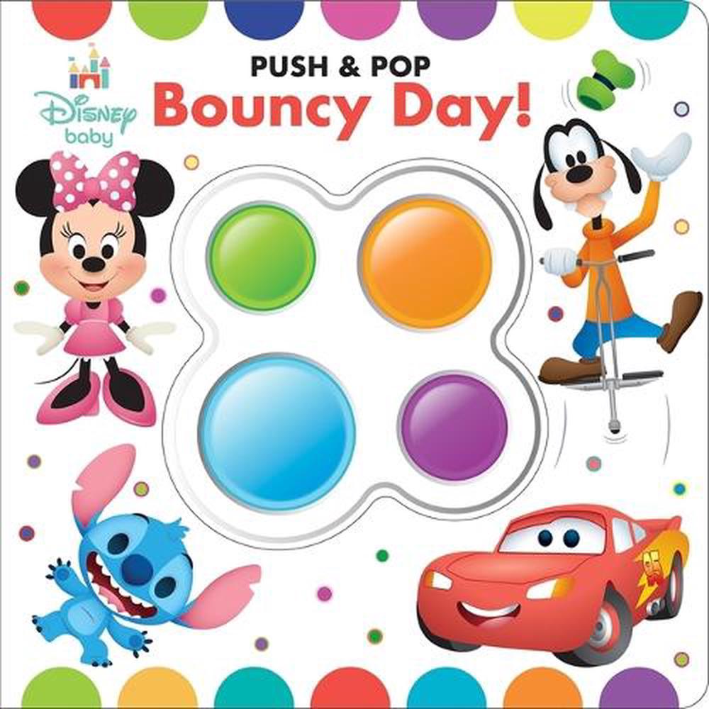 Disney Baby: Bouncy Day! Push & Pop - PI Kids - Walmart.com