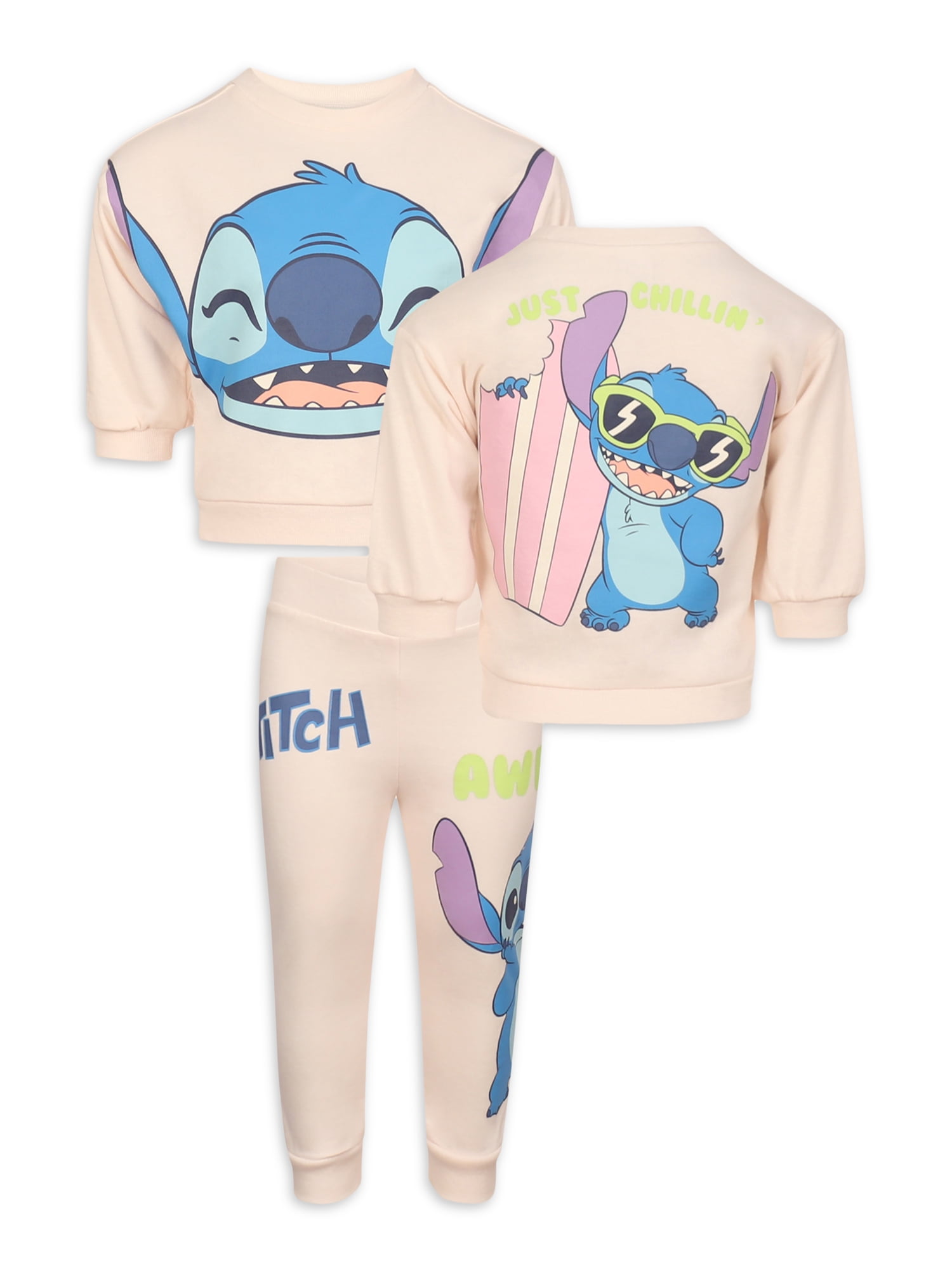 Disney Stitch Baby Boys Pant Set, 2 PC Matchy, Sizes 12 Months; 18 ...