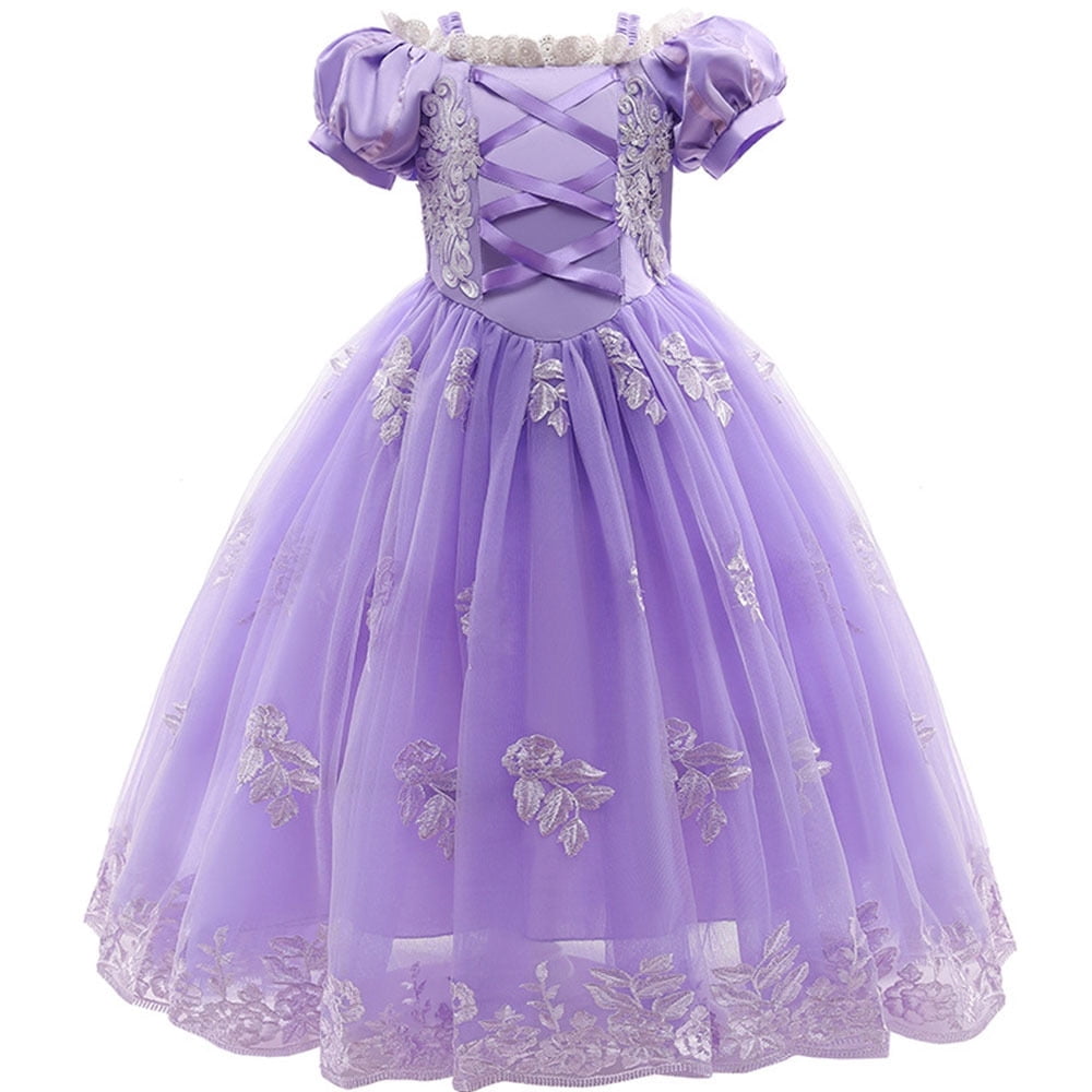 Disney Baby Disney Halloween Rapunzel Princess Dress for Girls Toddler ...