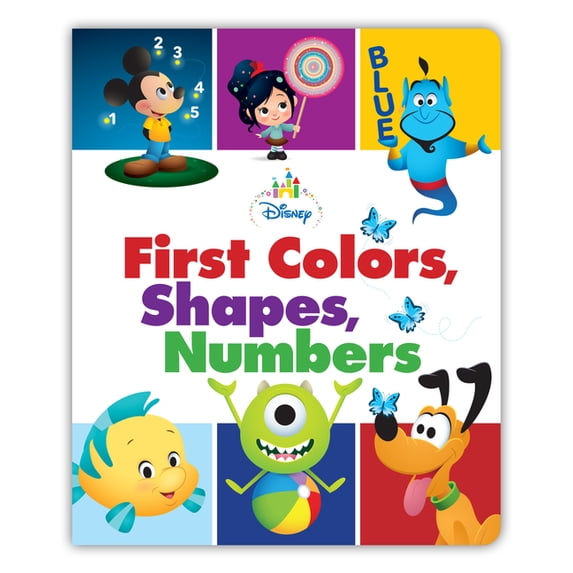 Disney Baby: First Colors, Shapes, Numbers, (Board Book) - Walmart.com